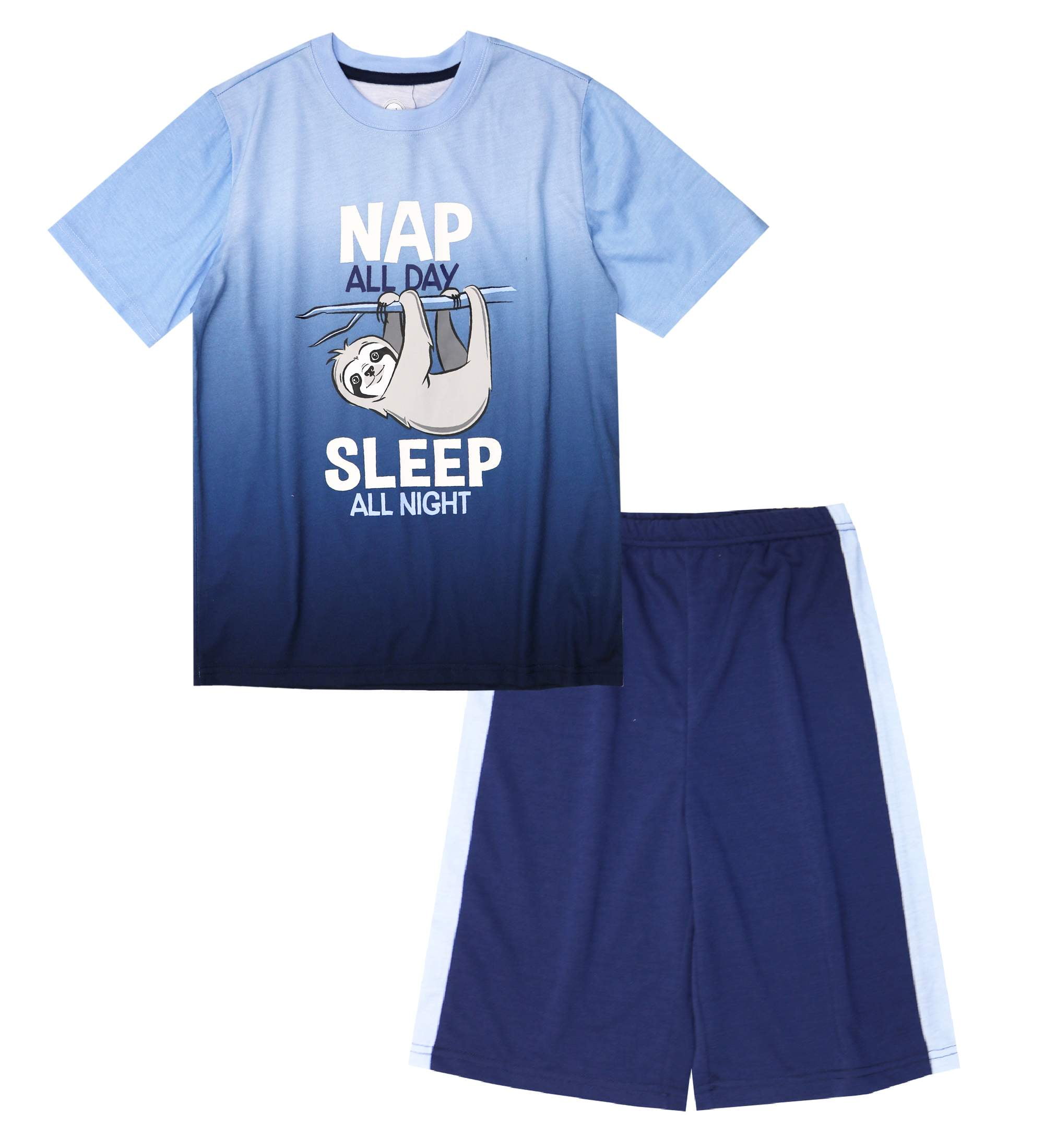 Boy's 2 Piece Pajama Short Sleep Set (Big Boys & Little Boys) - Walmart.com