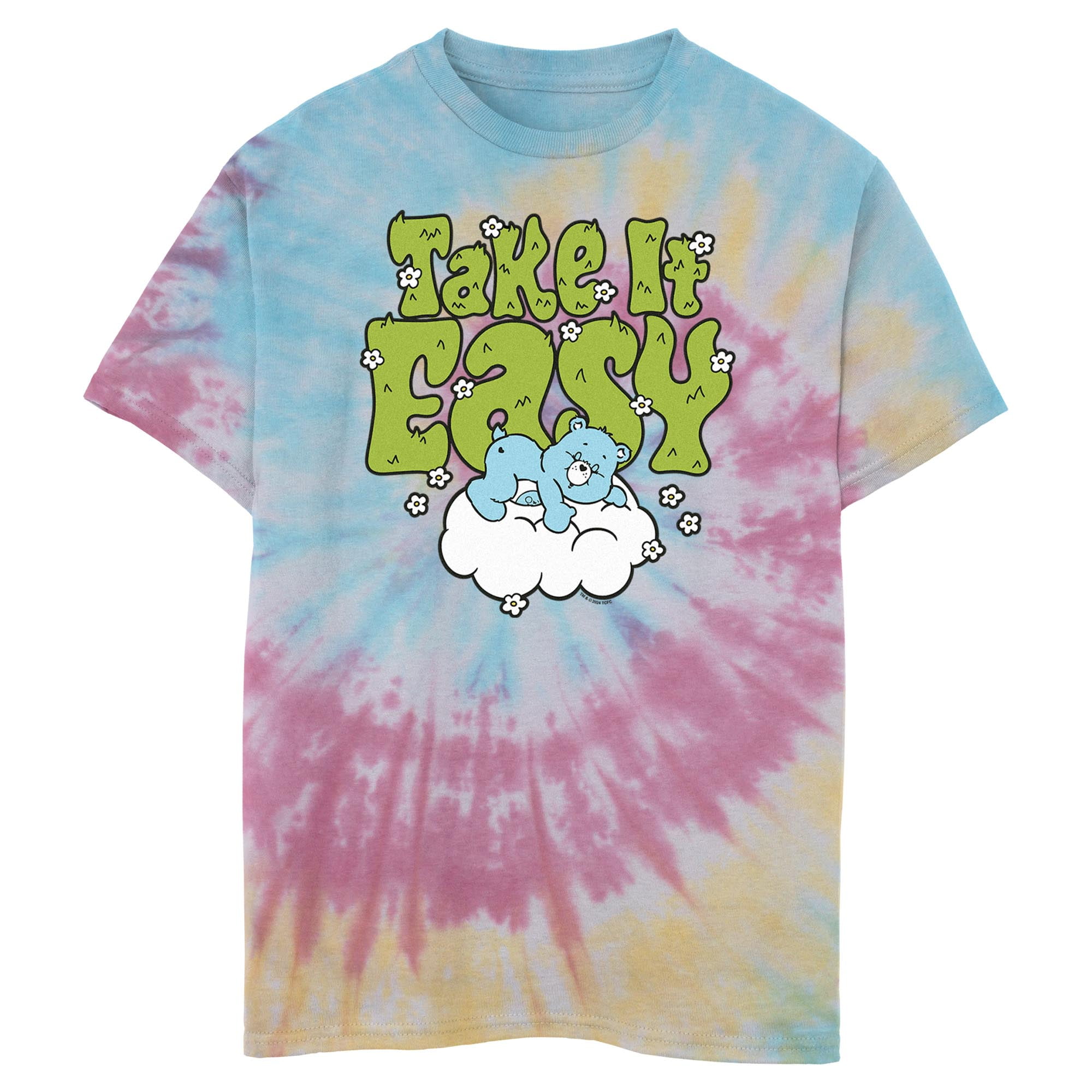 Boy's Care Bears Bedtime Take It Easy Graphic T-Shirt - Walmart.com