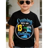 Boy's Cool Cruise Ship 13th Birthday T-Shirt - Walmart.com