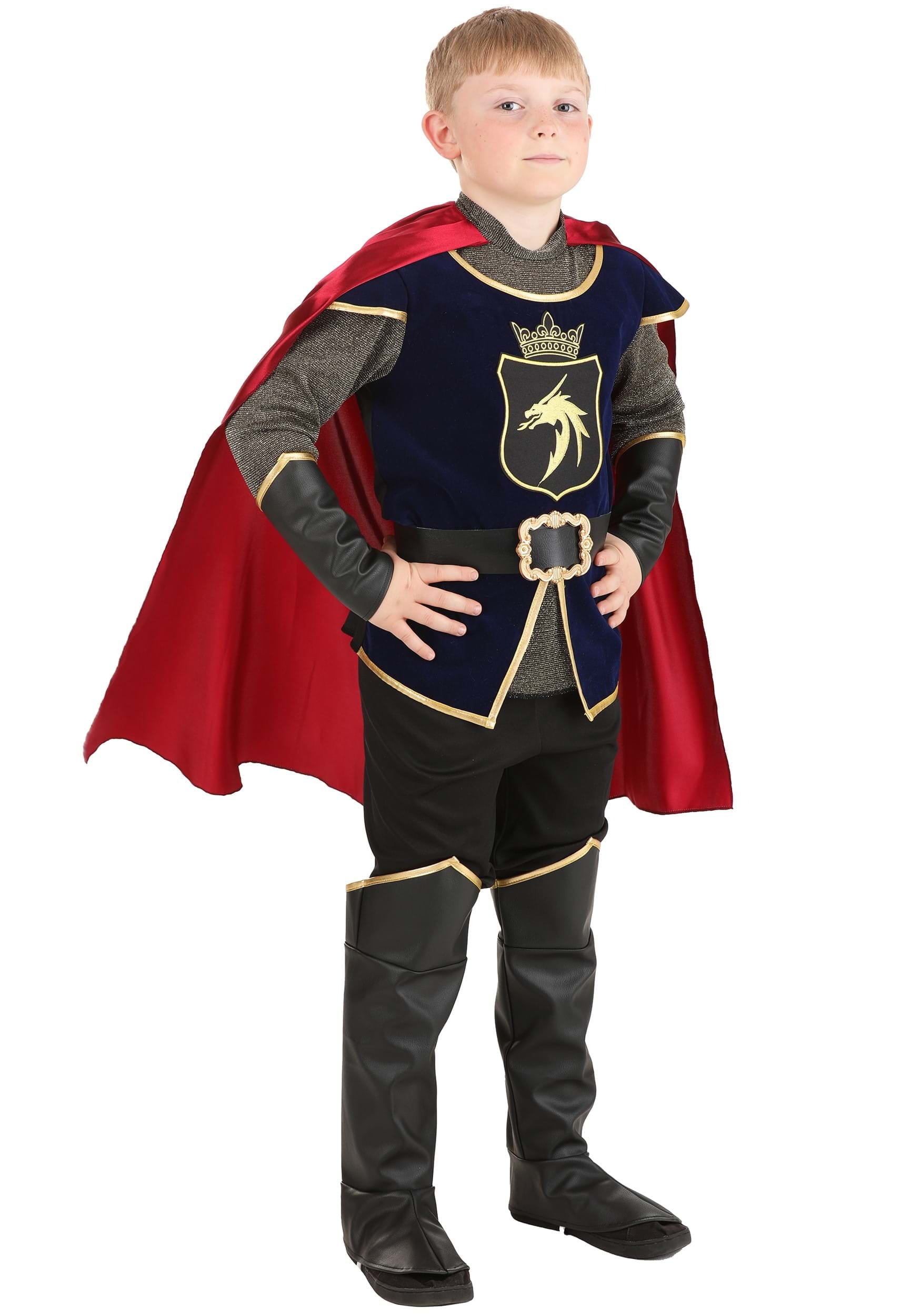 Boy's Deluxe Armored Knight Costume - Walmart.com