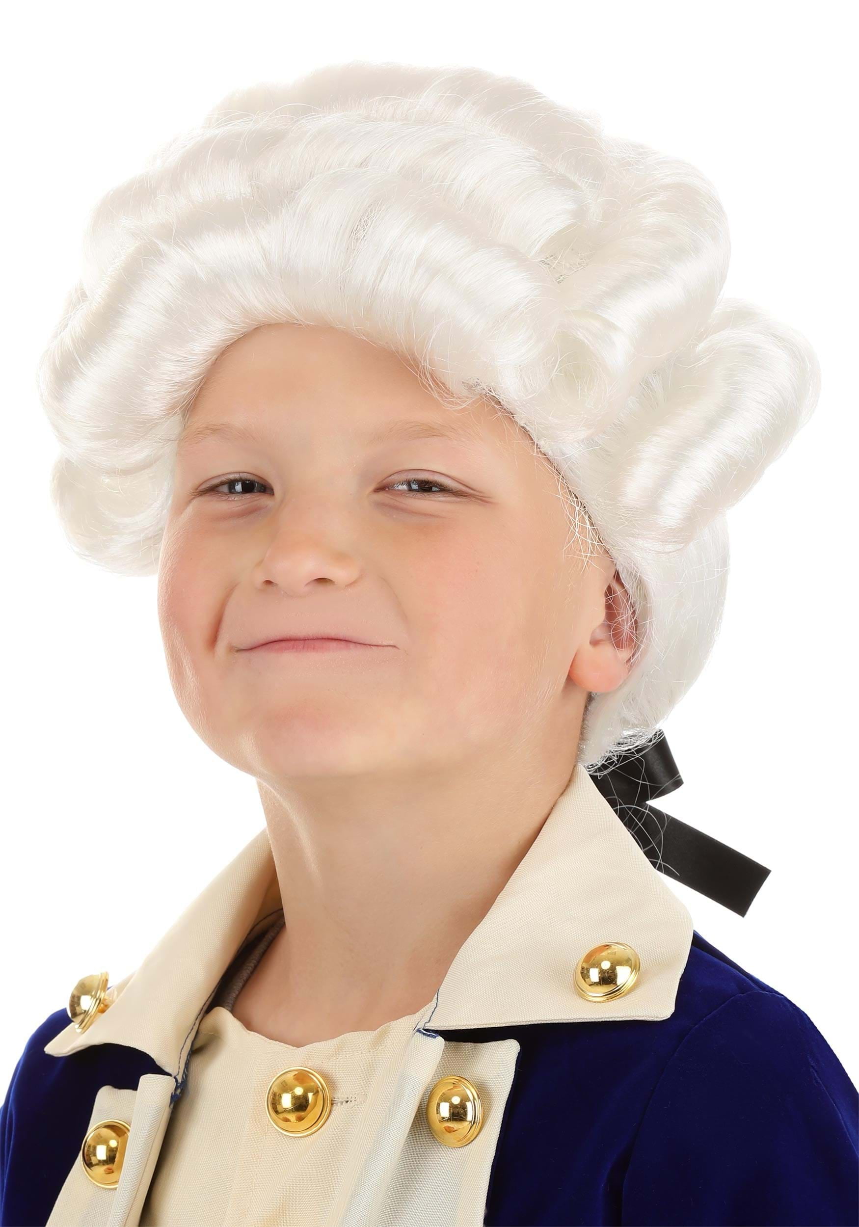 Boy's Deluxe Colonial Wig - Walmart.com