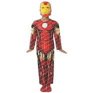 Boy's Deluxe Muscle Iron Man Halloween Costume - Walmart.com