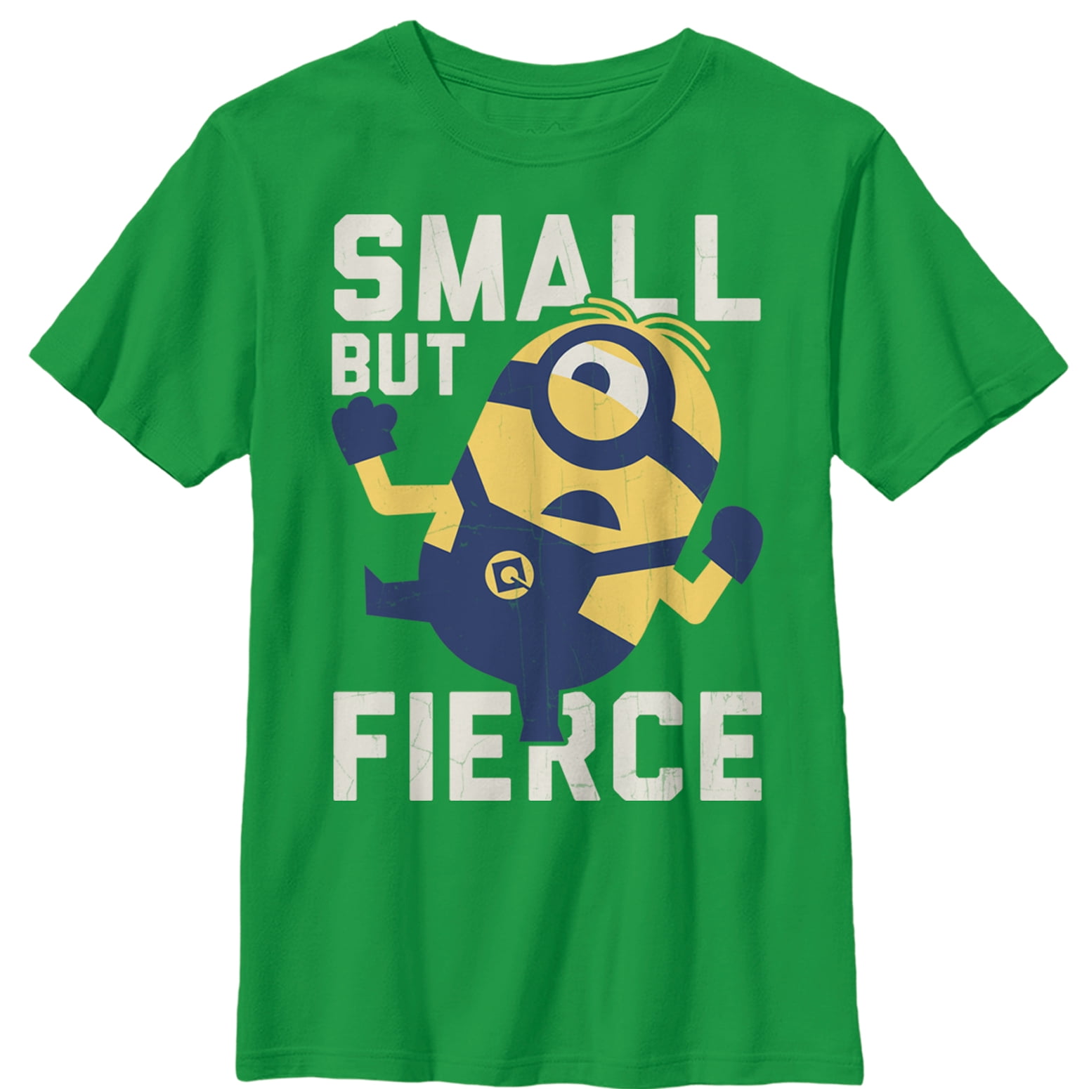 Boy's Despicable Me 3 Minion Small But Fierce Graphic Tee Kelly Green ...