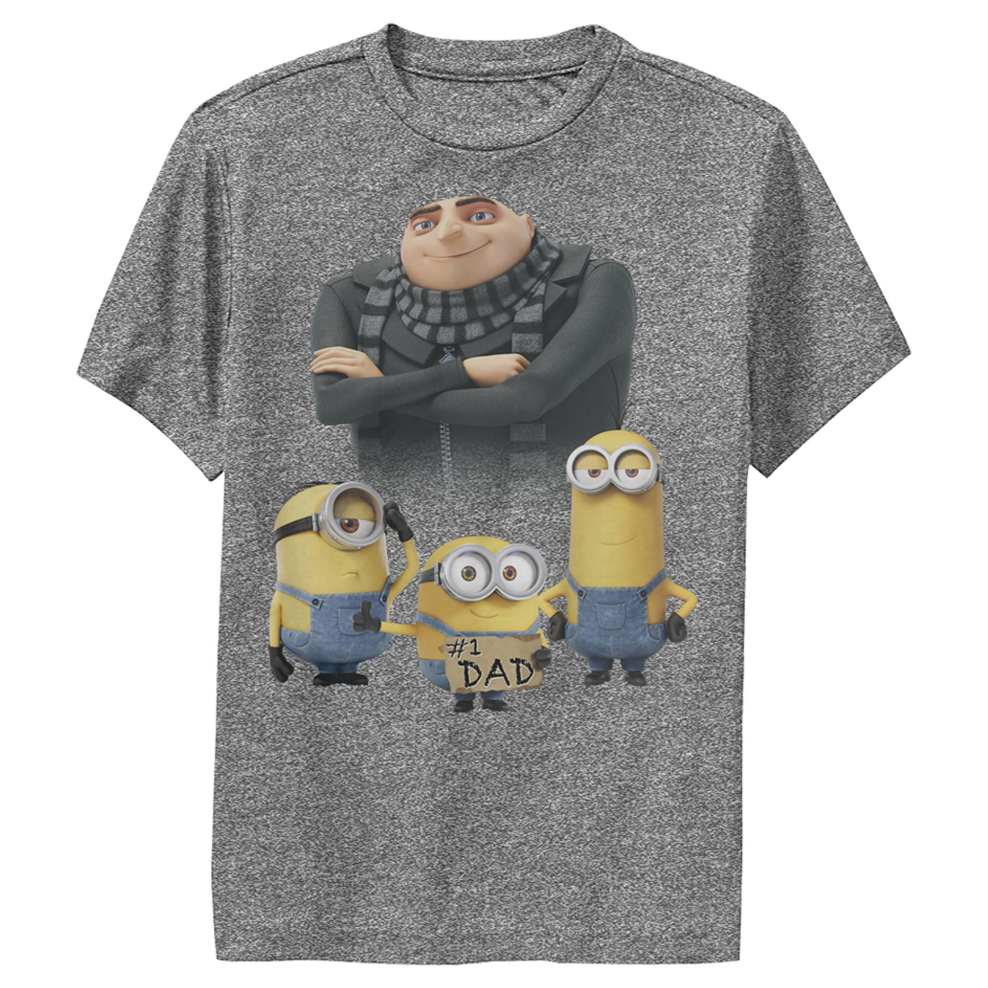 Boy's Despicable Me Father's Day #1 Dad Performance Graphic Tee ...
