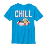 Boy's Despicable Me Minions Chill Floatie Graphic Tee Turquoise Large ...