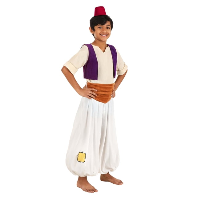 Boy's Disney Aladdin Deluxe Costume - Walmart.com