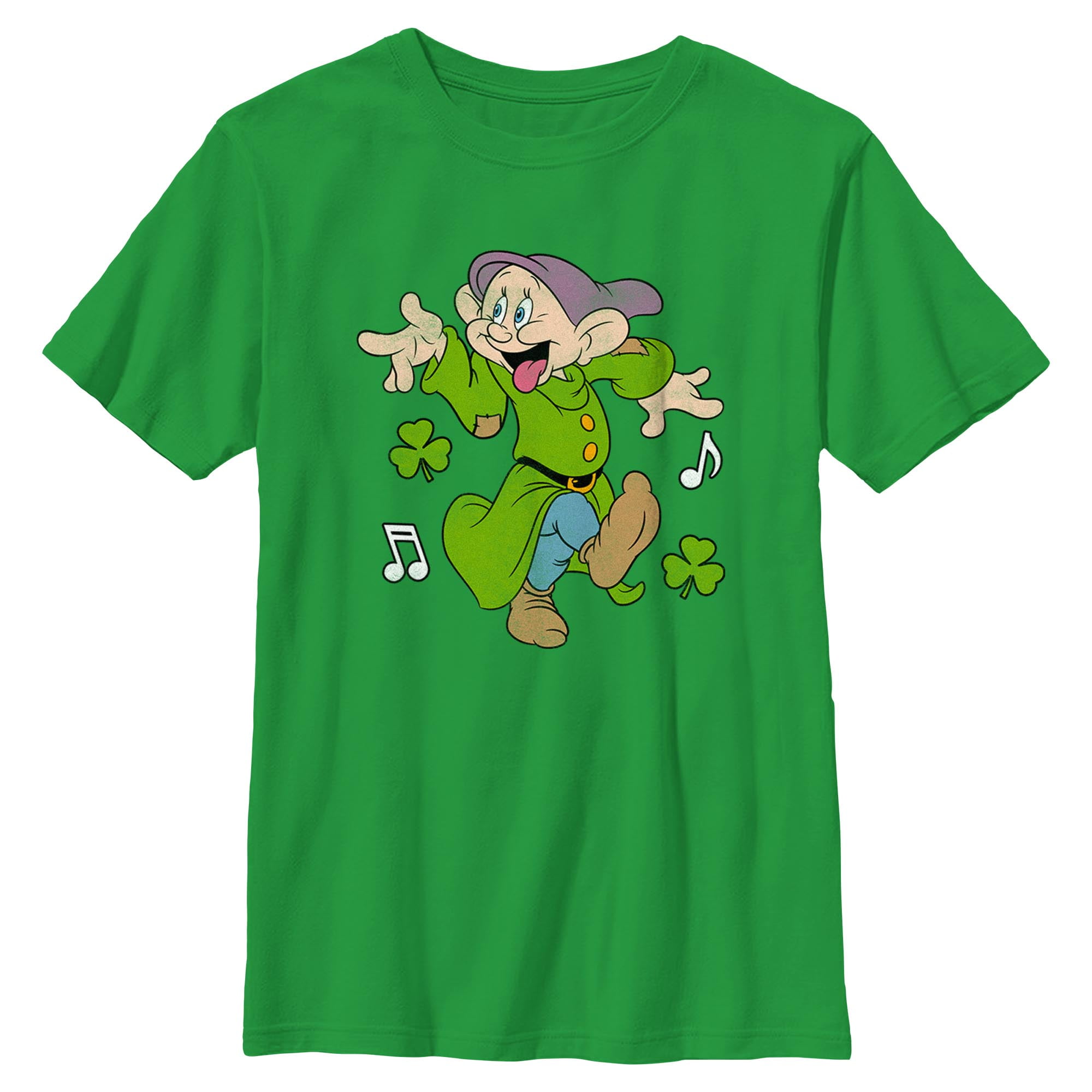 Boy's Disney St. Patrick's Day Dopey Dance Graphic T-Shirt - Walmart.com