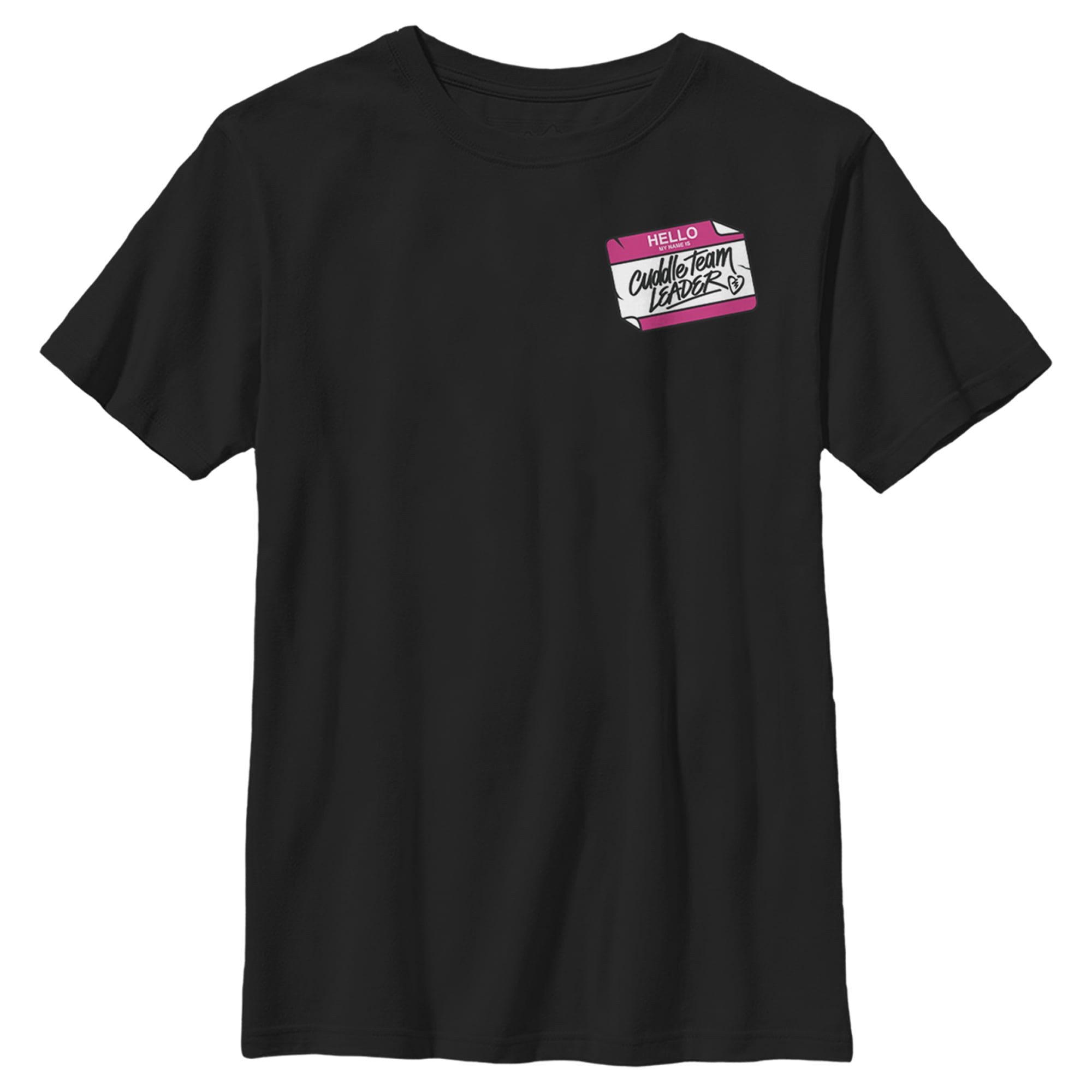 Boy's Fortnite Cuddle Name Tag Graphic Tee Black Large - Walmart.com