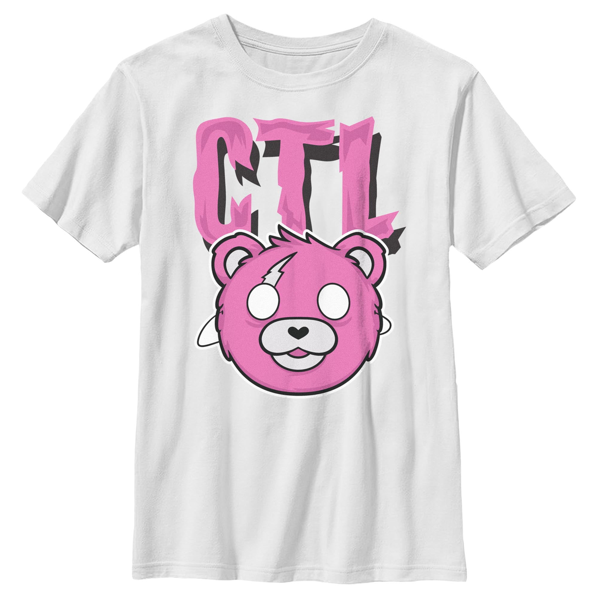 Boy's Fortnite Cuddle Team Leader Large Logo Graphic Tee - Walmart.com