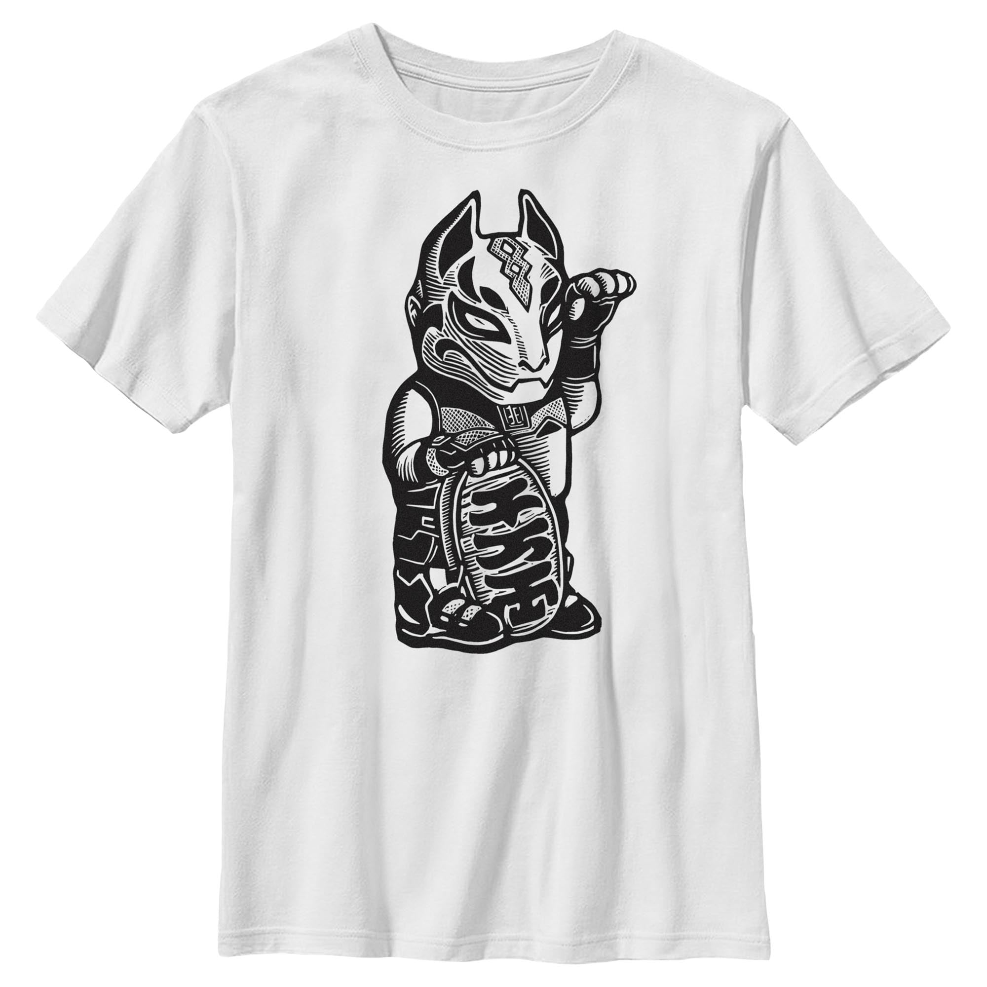 Boy's Fortnite Drift Portrait Graphic Tee White Large - Walmart.com