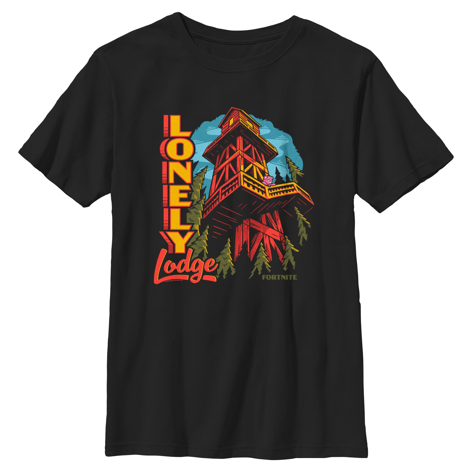 Boy's Fortnite Lonely Lodge Graphic T-Shirt - Walmart.com