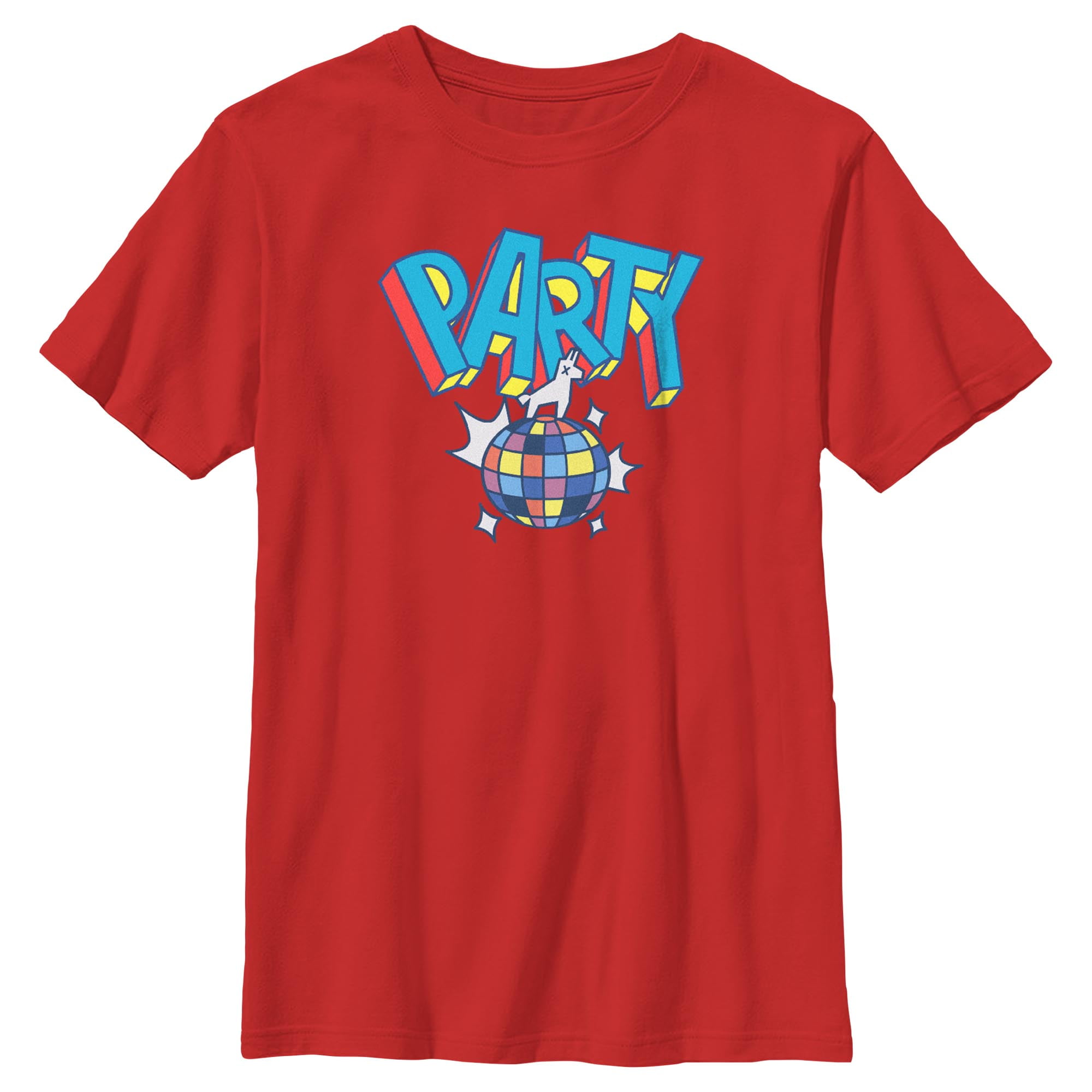 Boy's Fortnite Loot Drop Party Llama Graphic Tee Red Medium - Walmart.com
