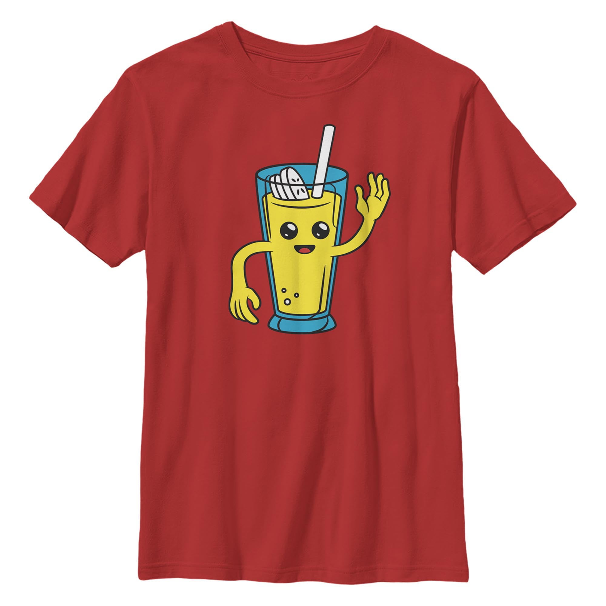 Boy's Fortnite Peely Banana Smoothie Graphic Tee Red Large - Walmart.com