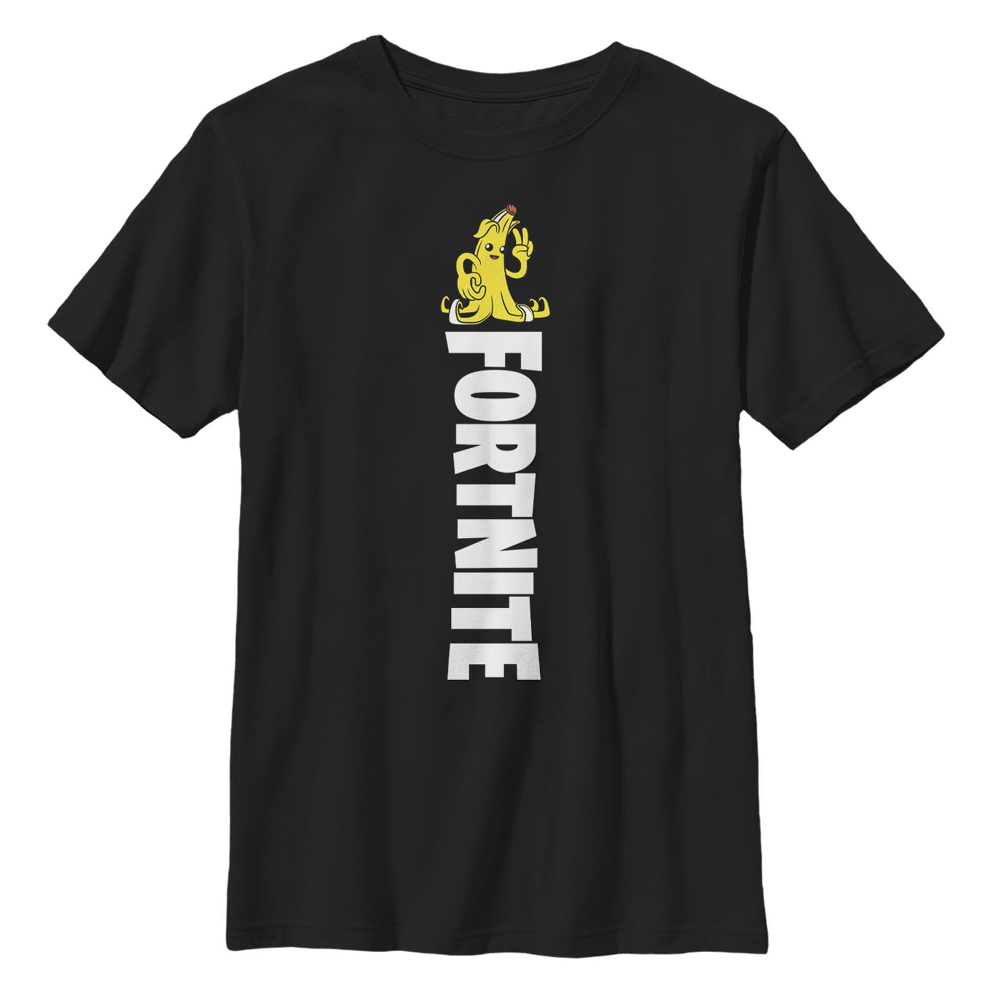 Boy's Fortnite Peely Peace Sign Logo Graphic T-Shirt - Walmart.com