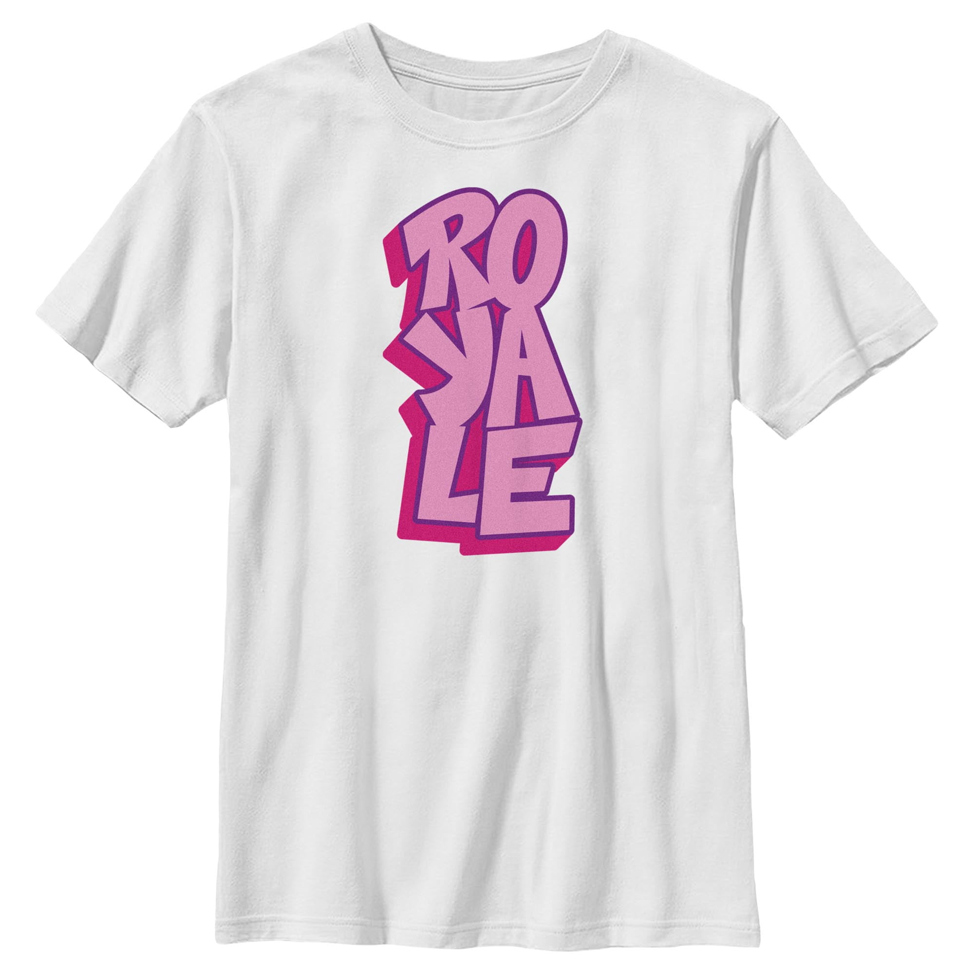 Boy's Fortnite Pink Royale Graphic Tee White Medium - Walmart.com