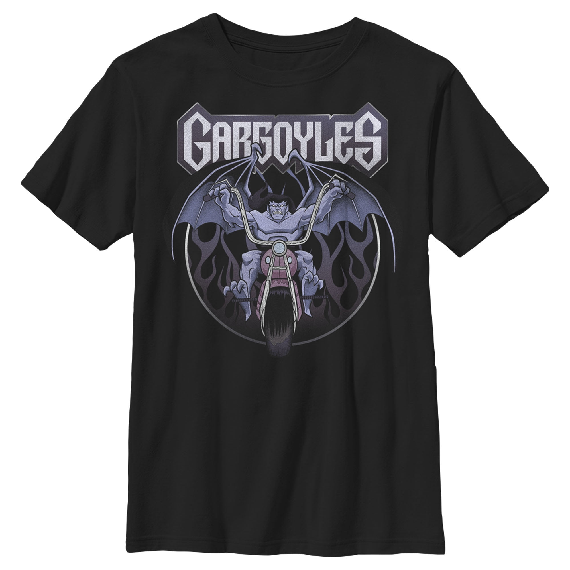 Boy's Gargoyles Goliath Let's Ride Graphic Tee Black Large - Walmart.com