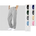 Boy's Girls Baggy Sweatpants Straight Leg Open Bottom Casual Pants ...