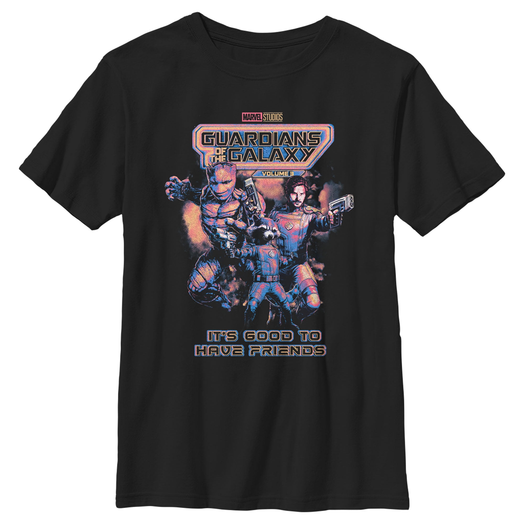 Boy's Guardians of the Galaxy Vol. 3 It's Good to Have Friends Graphic ...
