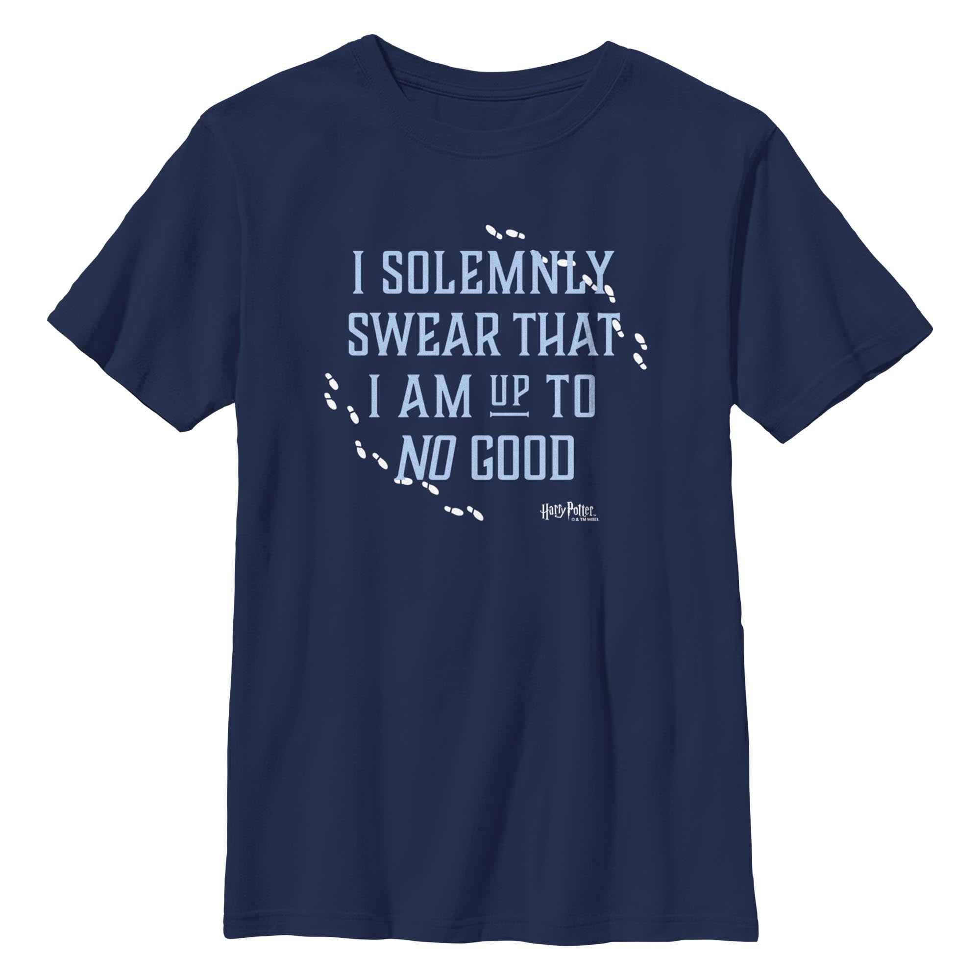 Boy's Harry Potter I Solemnly Swear Quote Graphic T-Shirt - Walmart.com