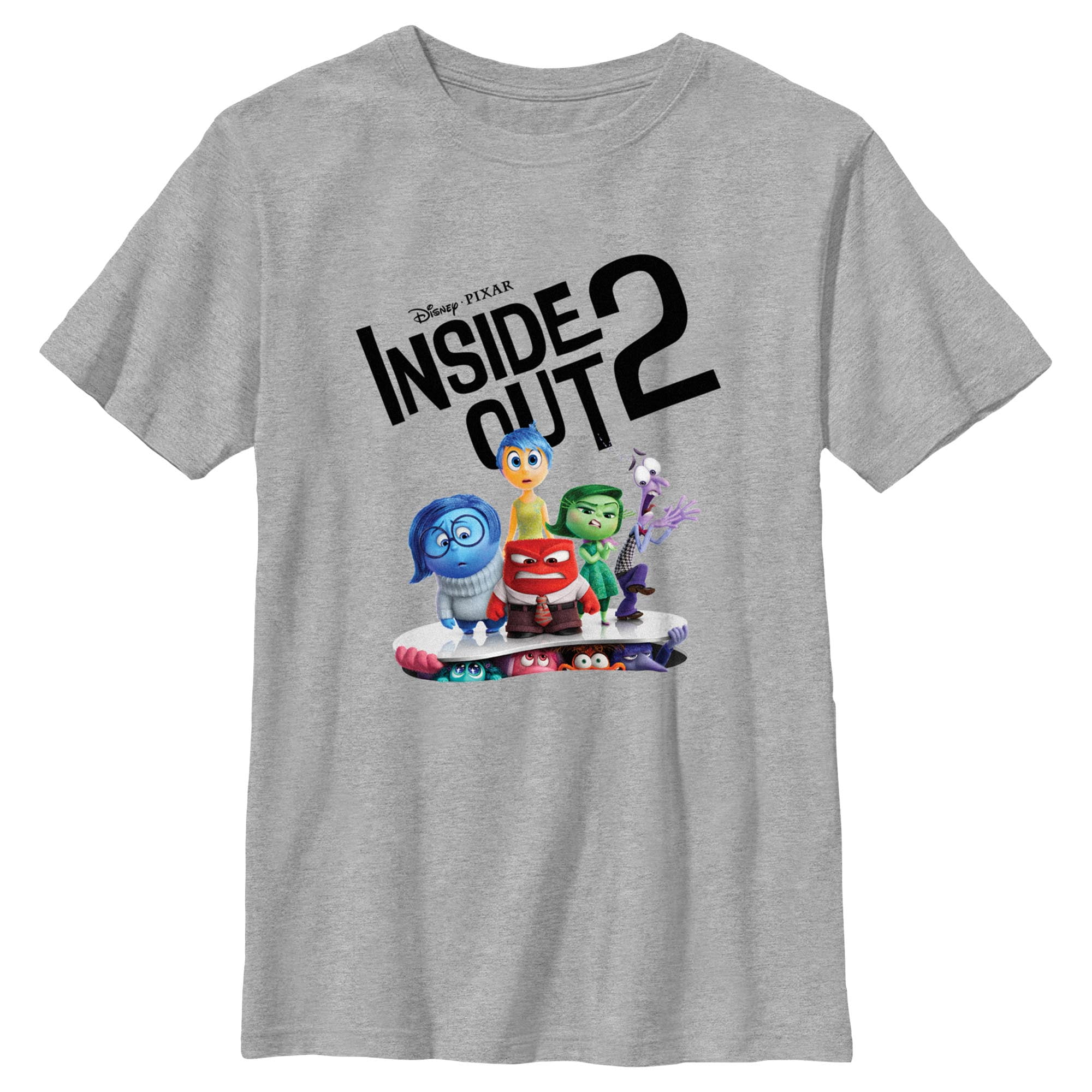 Boy's Inside Out 2 Logo New Emotions Graphic T-Shirt - Walmart.com