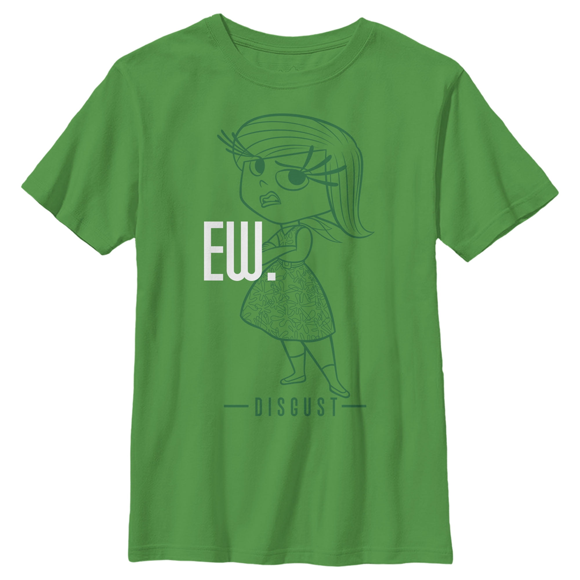 Boy's Inside Out Ew Disgust Graphic T-Shirt - Walmart.com