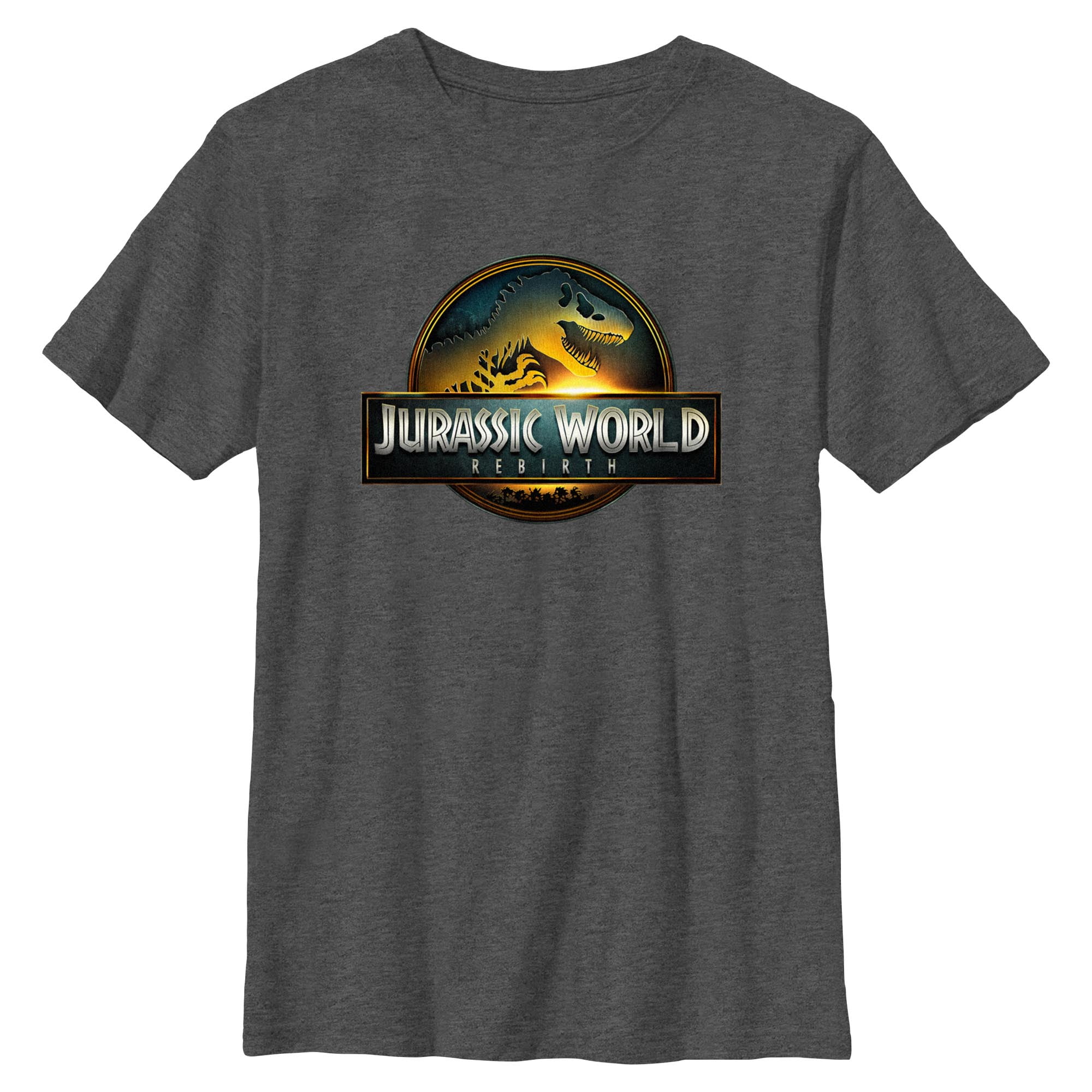 Boy's Jurassic World: Rebirth Official Movie Logo Graphic T-Shirt ...