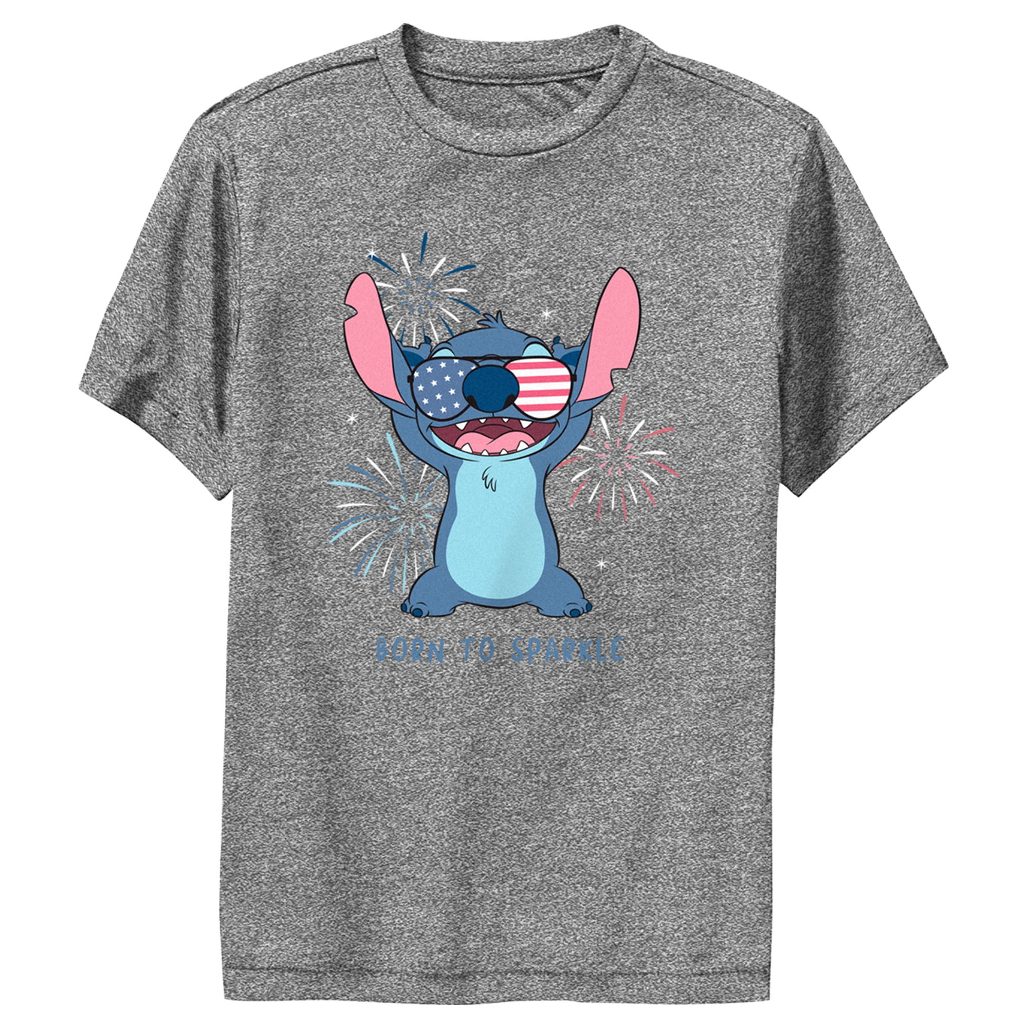 Boy's Lilo & Stitch Born to Sparkle Stitch Performance Graphic Tee ...