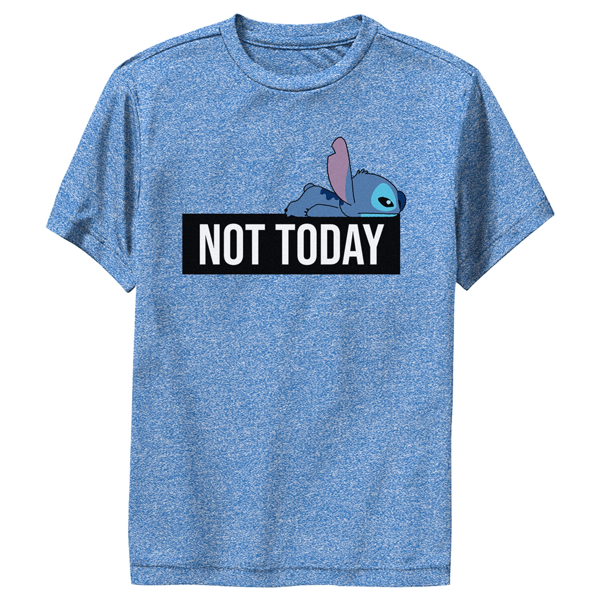 Boy's Lilo & Stitch Not Today Tired Stitch Performance Graphic Tee ...