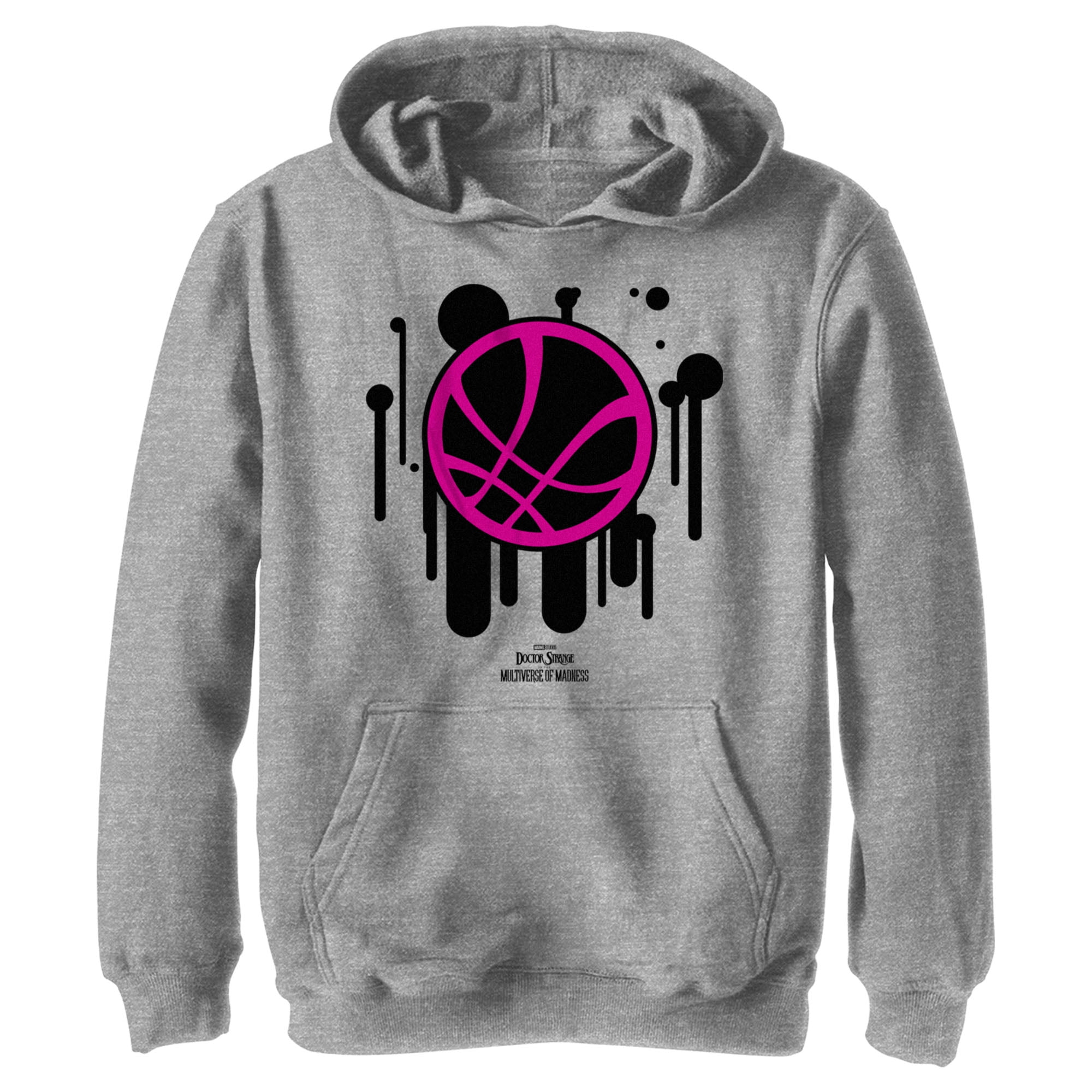 Boy's Marvel Doctor Strange in the Multiverse of Madness Drip Logo Pull ...