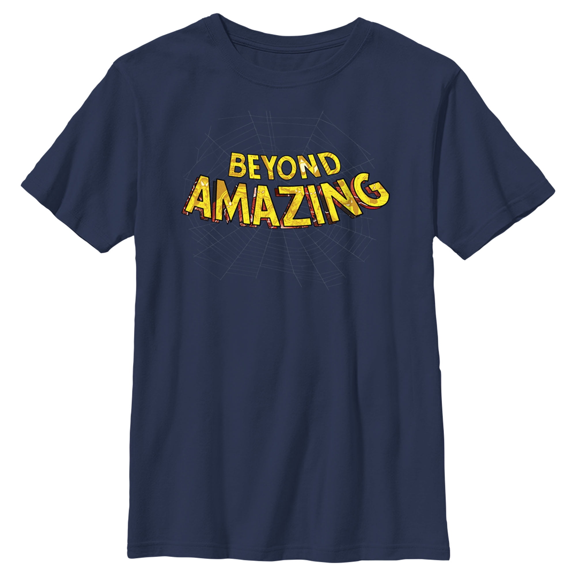 Boy's Marvel Spider-Man Beyond Amazing WEB BEYOND SPIDEY T-Shirt ...