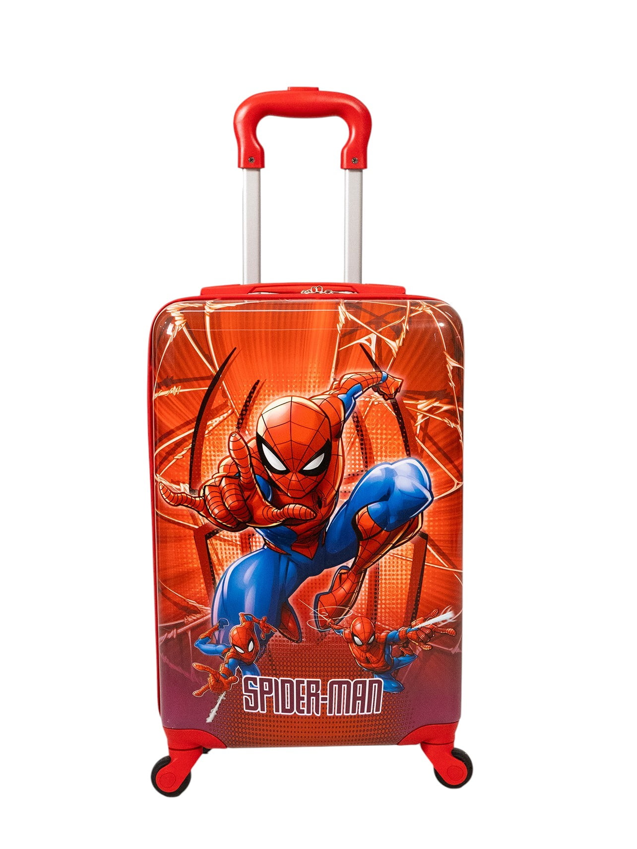 Kid's Marvel Spiderman Character 18" Carry on Hardside ABS Spinner ...
