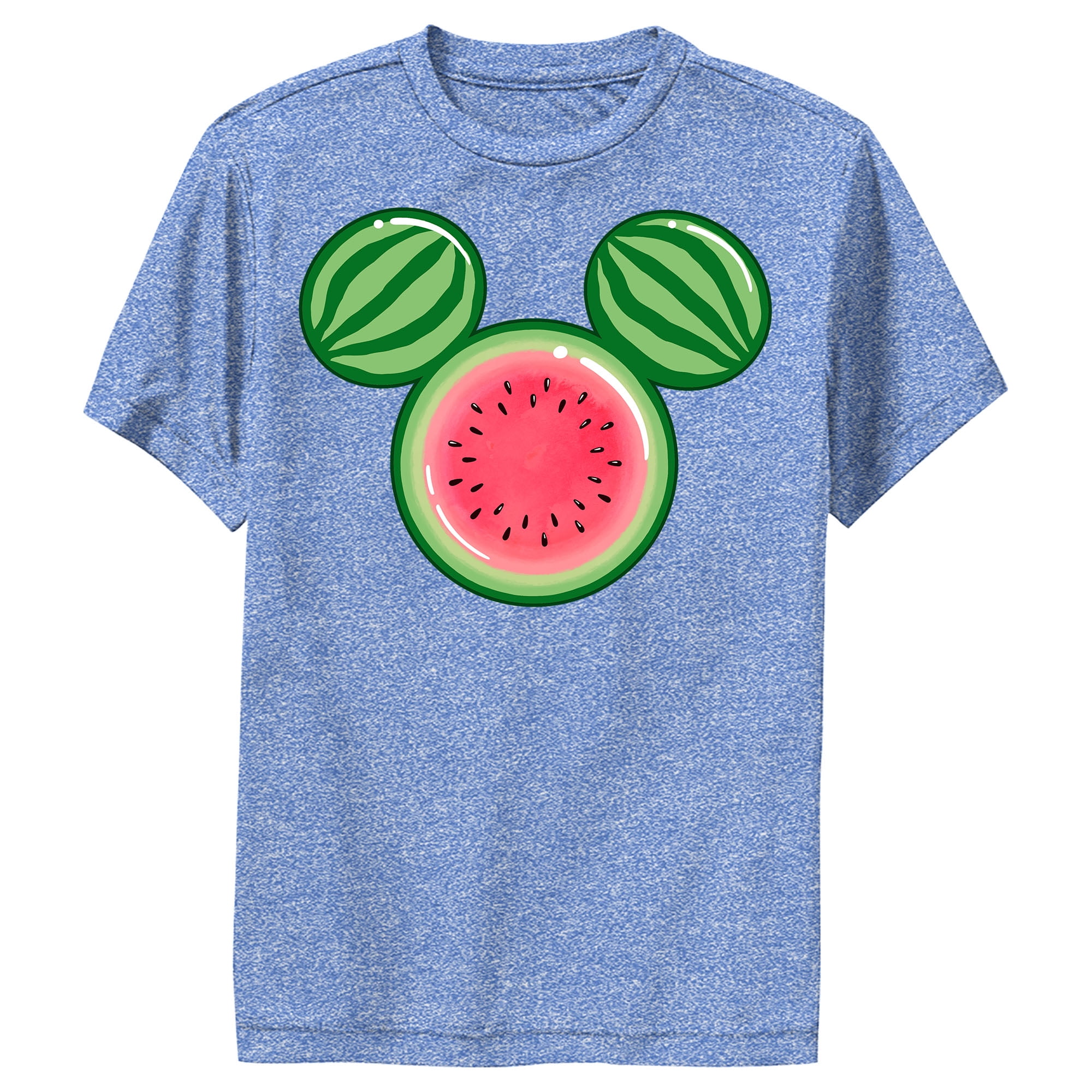 Boy's Mickey & Friends Mickey Mouse Watermelon Silhouette Performance ...