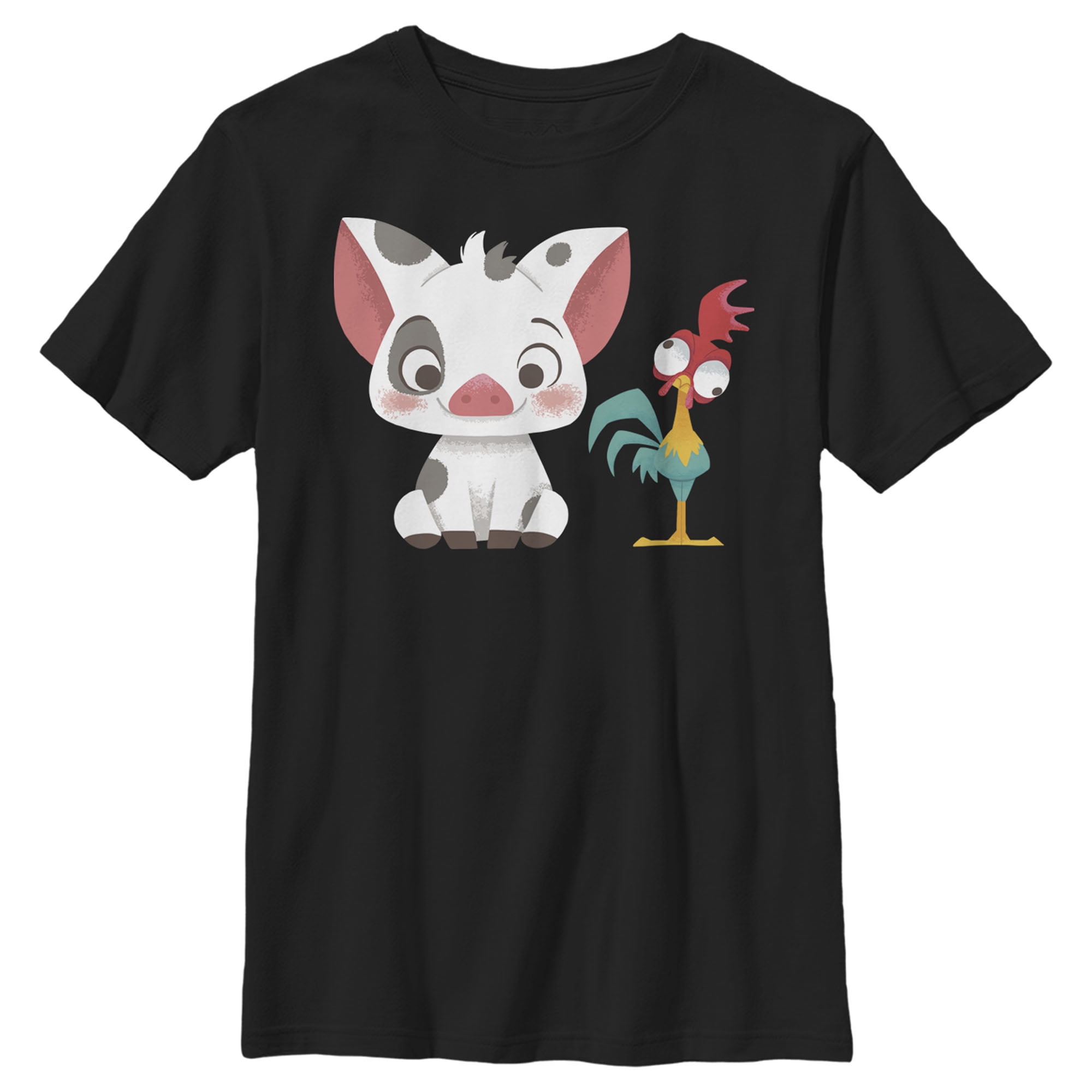 Boy's Moana Pua & Hei Hei Friends Graphic T-Shirt - Walmart.com