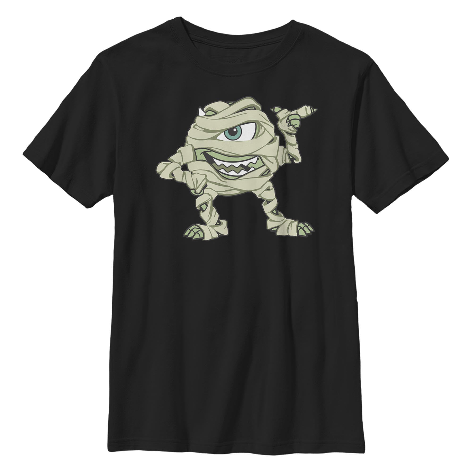 Boy's Monsters Inc Mummy Mike Graphic T-Shirt - Walmart.com