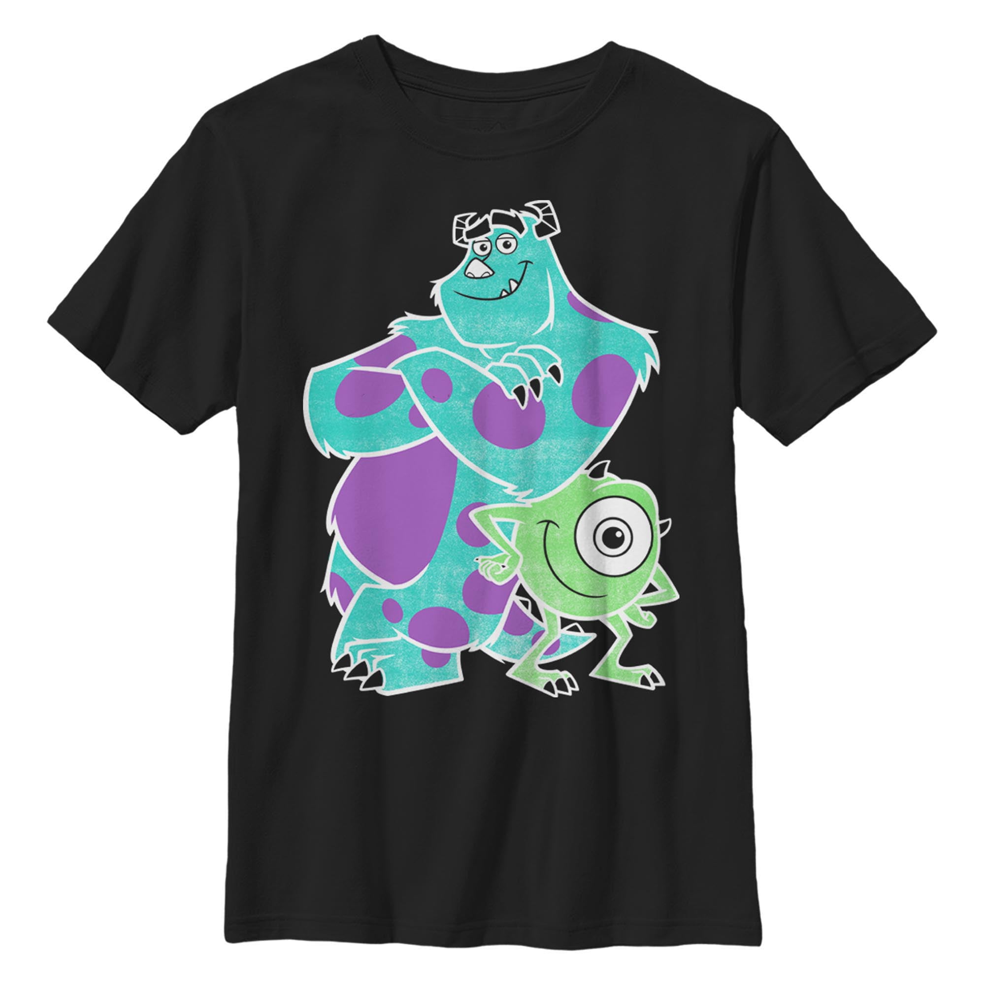 Boy's Monsters Inc Sulley Mike Buds Graphic T-Shirt - Walmart.com