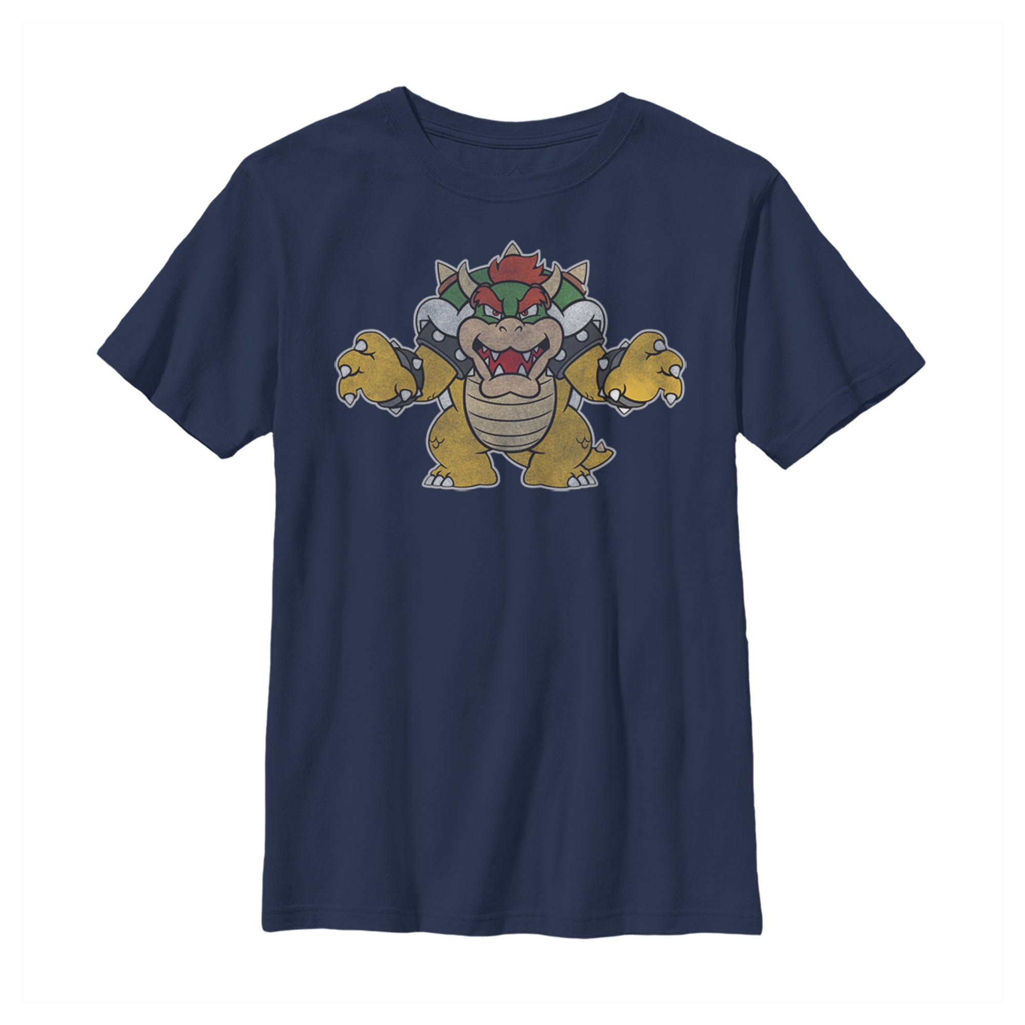 Nintendo Boy's Graphic Tee, Bowser Design, Small - Kid's Apparel ...