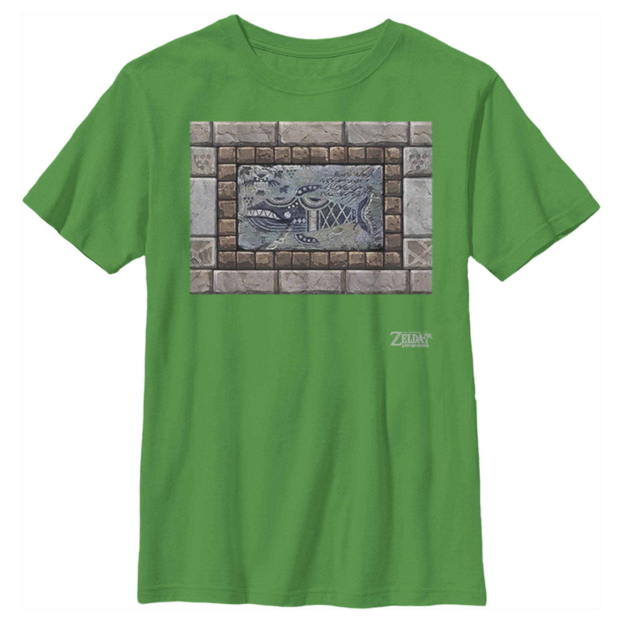 Boy's Nintendo Legend of Zelda Link's Awakening Whale Stone Tablet ...
