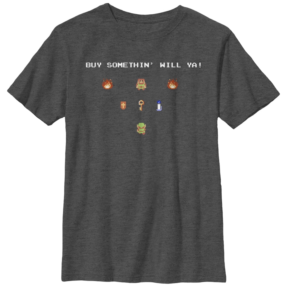 Boy's Nintendo Legend of Zelda Merchant Buy Something Graphic Tee ...