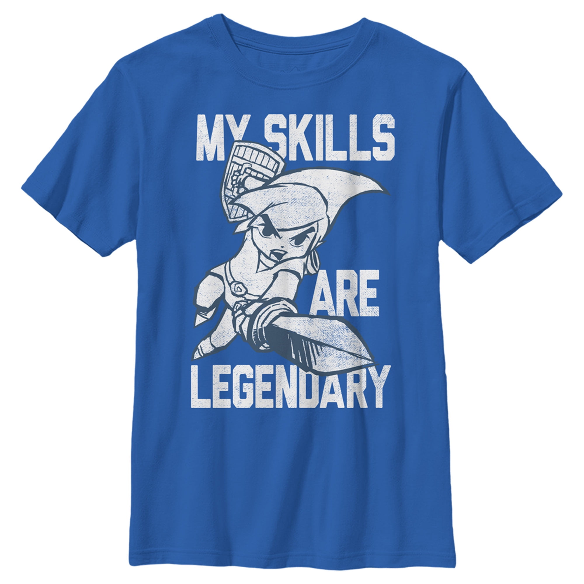 Boy's Nintendo The Legend of Zelda Link My Skills are Legendary Graphic ...