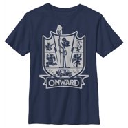 Boy's Elemental Ember and Wade Naturally Awesome Graphic Tee Navy Blue ...