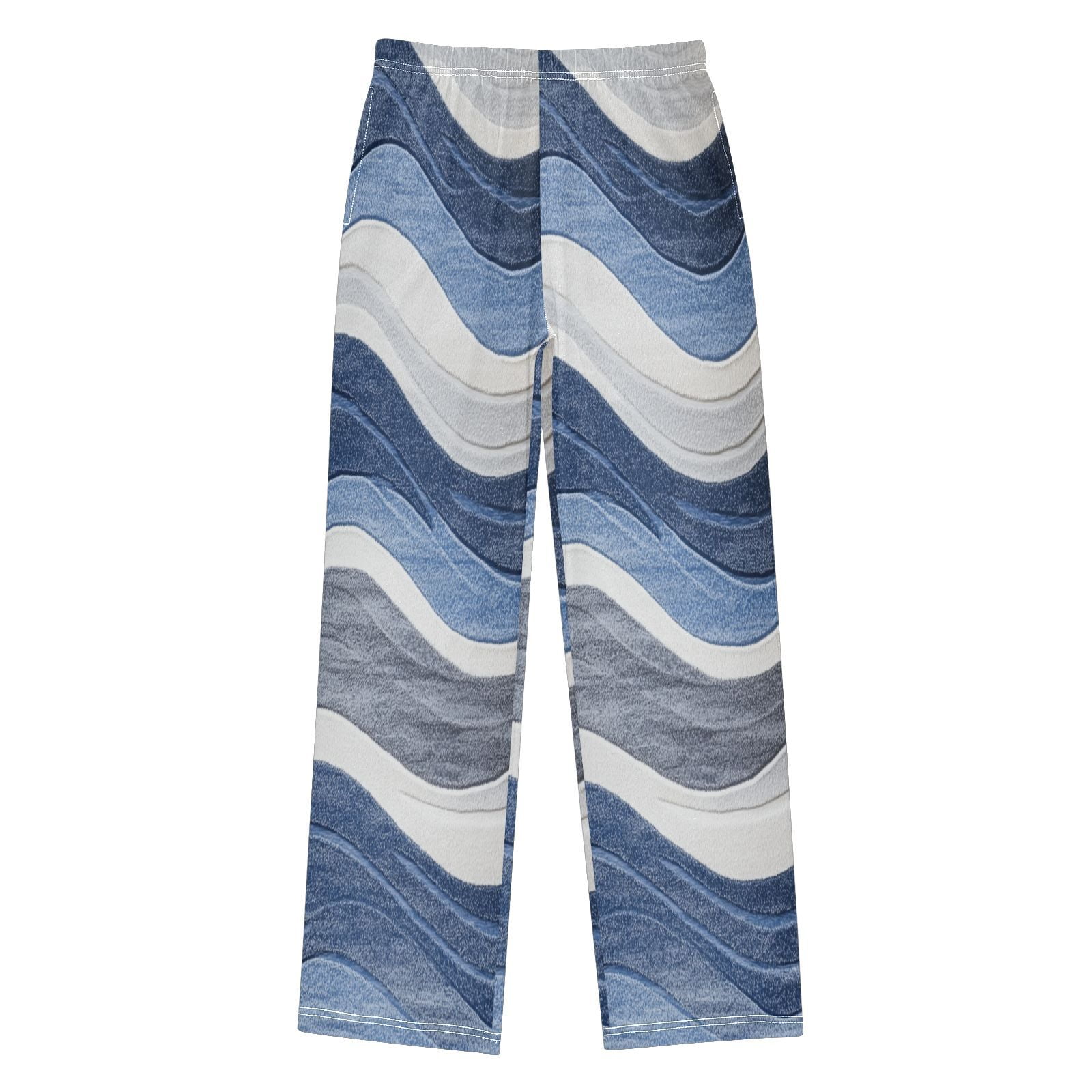 Boy's Pajama Pants - All-Over Print Cotton-Like Modal , Loose Fit Thin ...
