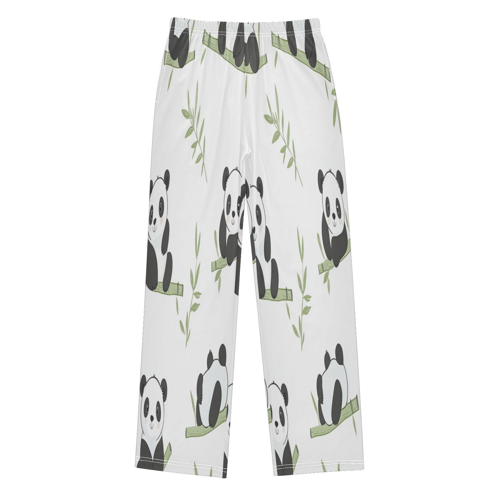 Boy's Pajama Pants - All-Over Print Cotton-Like Modal , Loose Fit Thin ...