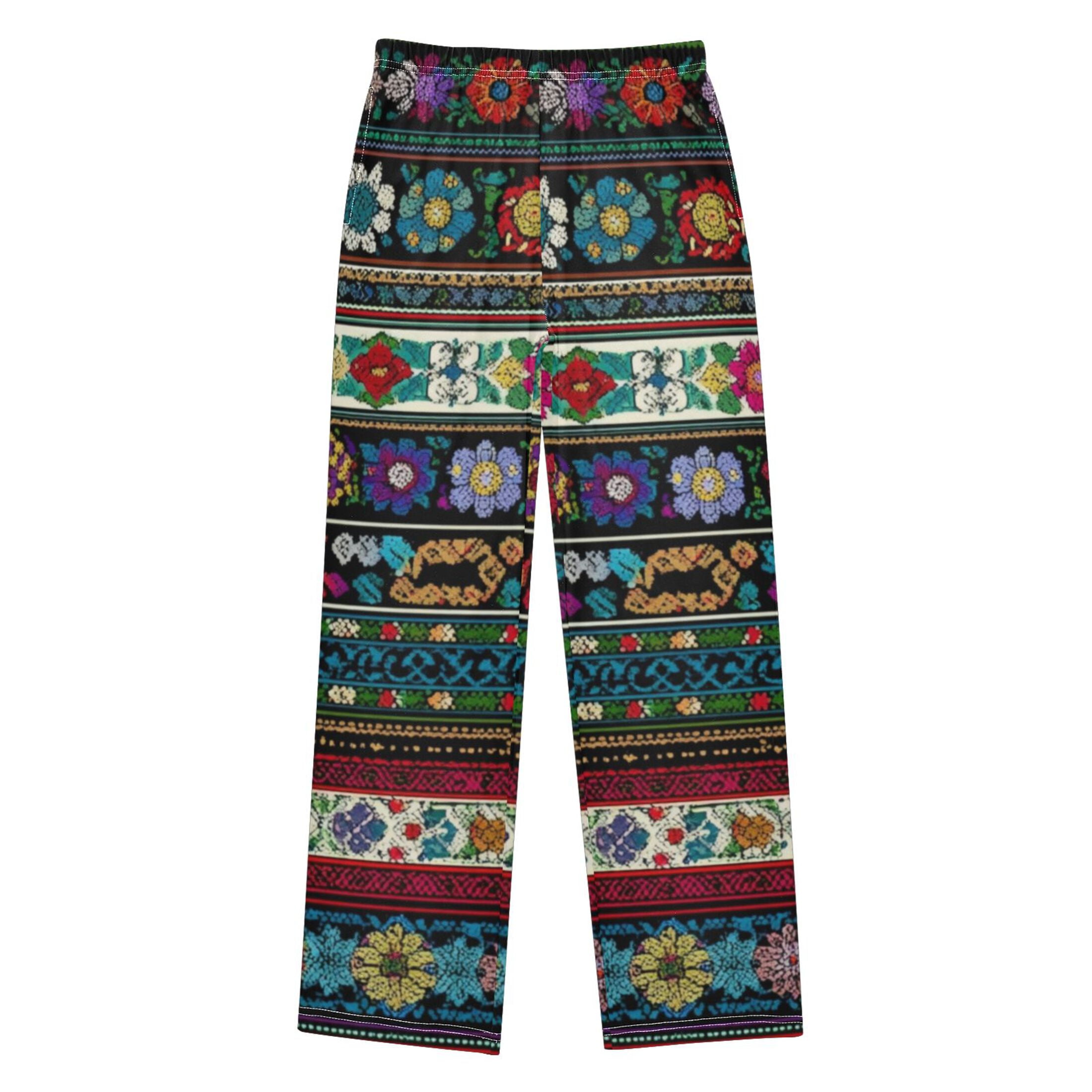 Boy's Pajama Pants Long Sleep Pants With 2 Pockets Soft Lightweight ...
