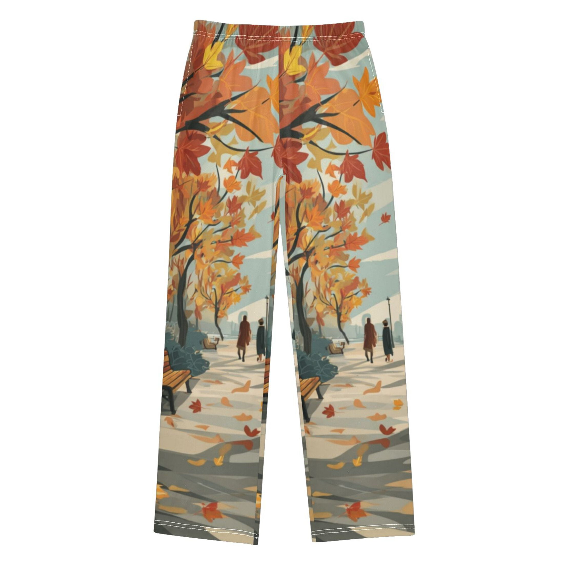 Boy's Pajama Pants Long Sleep Pants With 2 Pockets Soft Lightweight ...