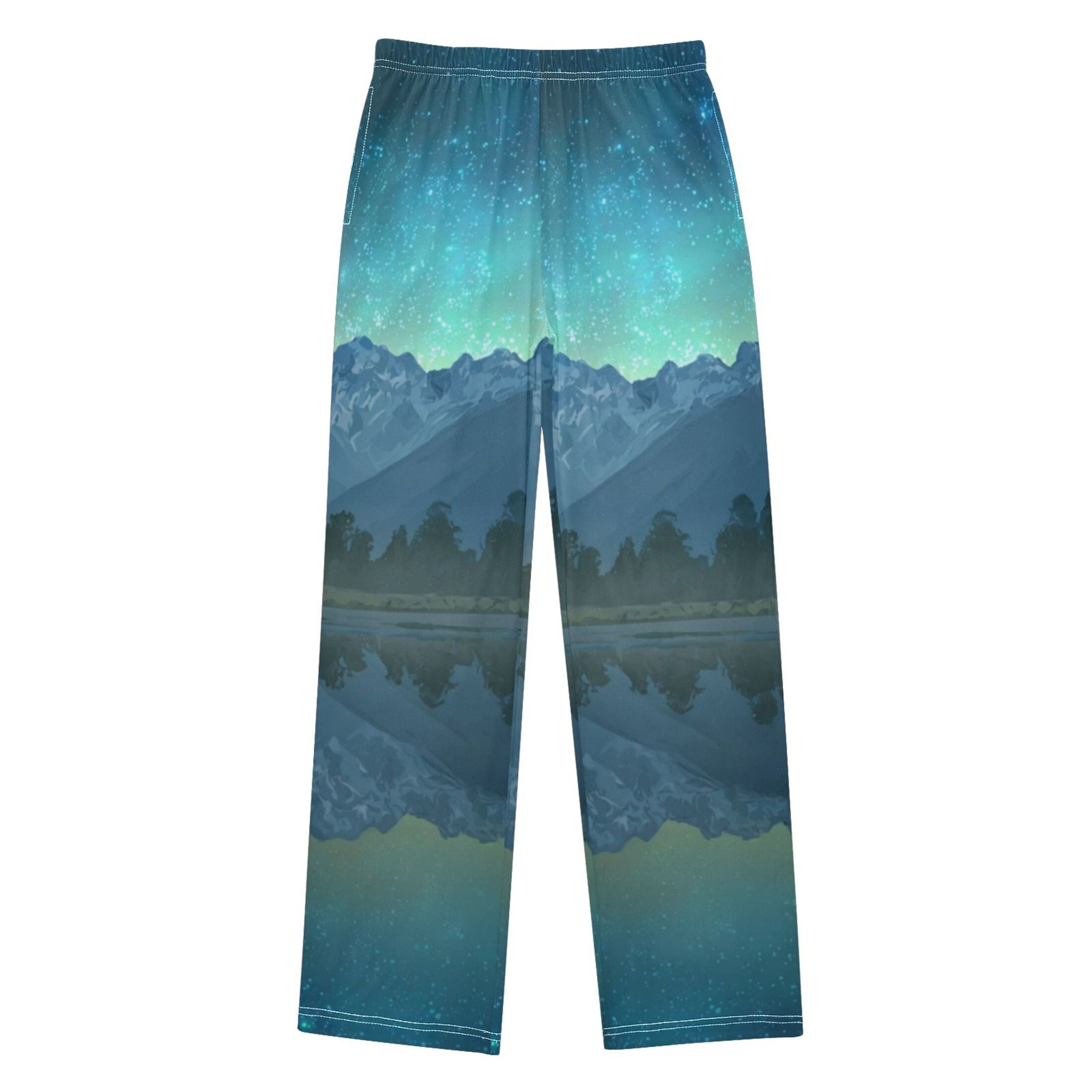 Boy's Pajama Pants Long Sleep Pants With 2 Pockets Soft Lightweight ...