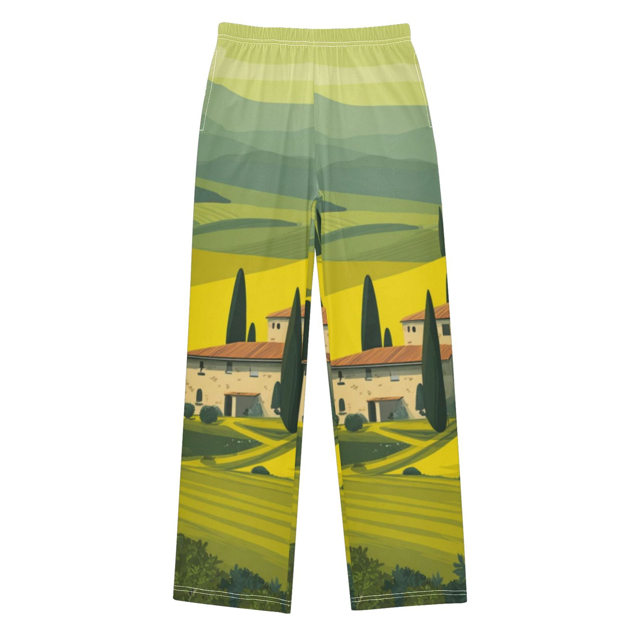 Boy's Pajama Pants Long Sleep Pants With 2 Pockets Soft Lightweight The ...
