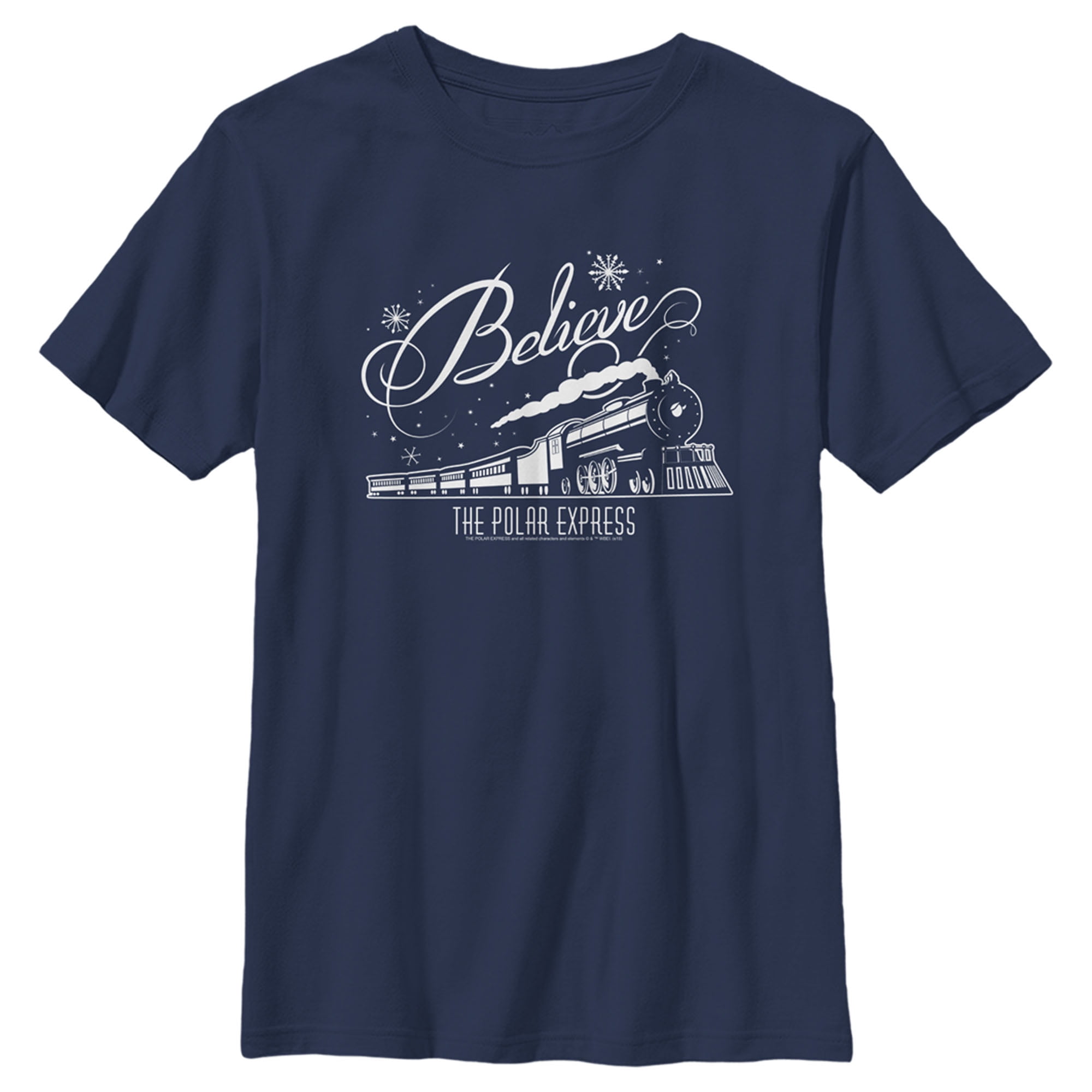 Polar Express Official Merchandise - Boy's Believe Train Graphic Tee ...