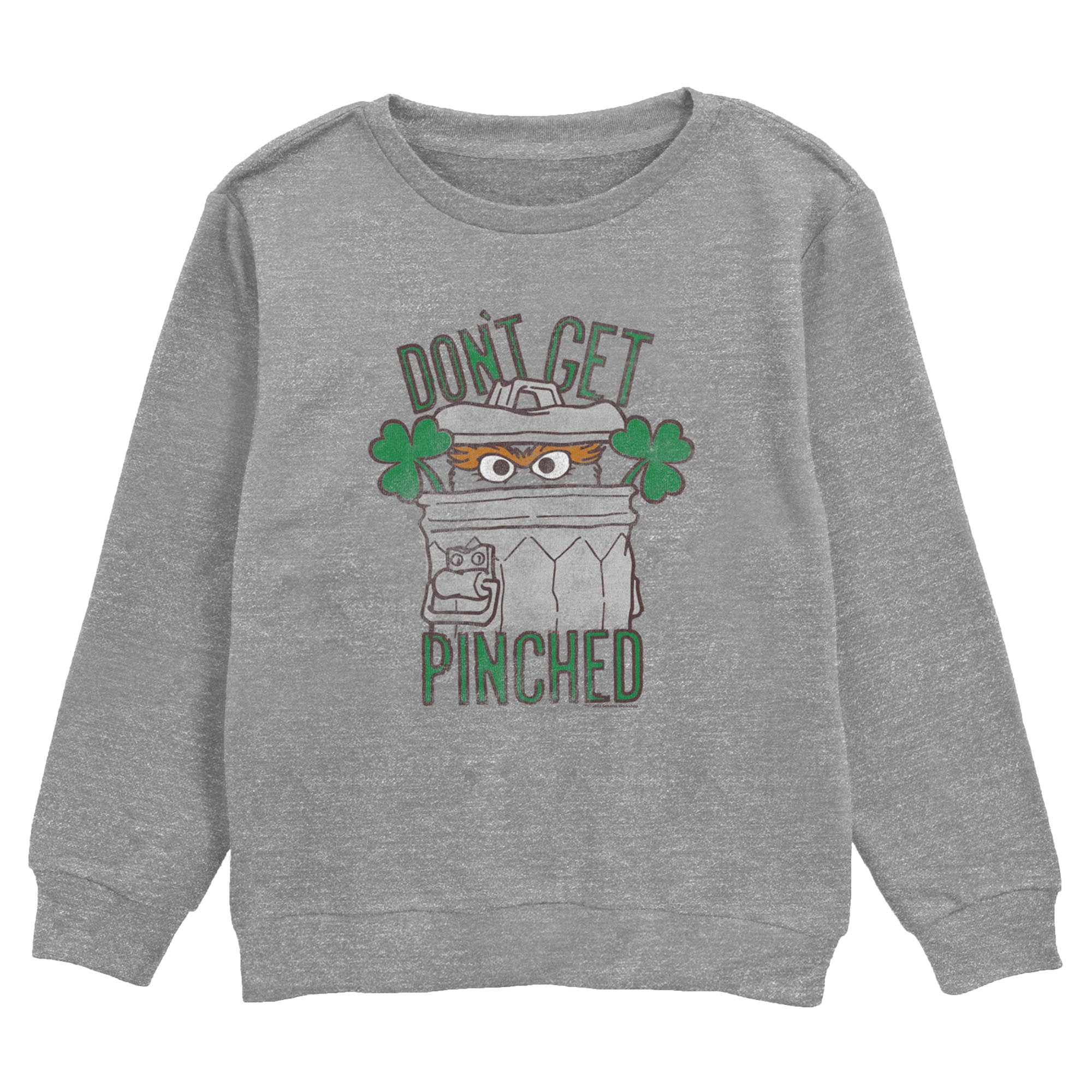 Boy's Sesame Street Oscar the Grouch Don't Get Pinched Sweatshirt ...