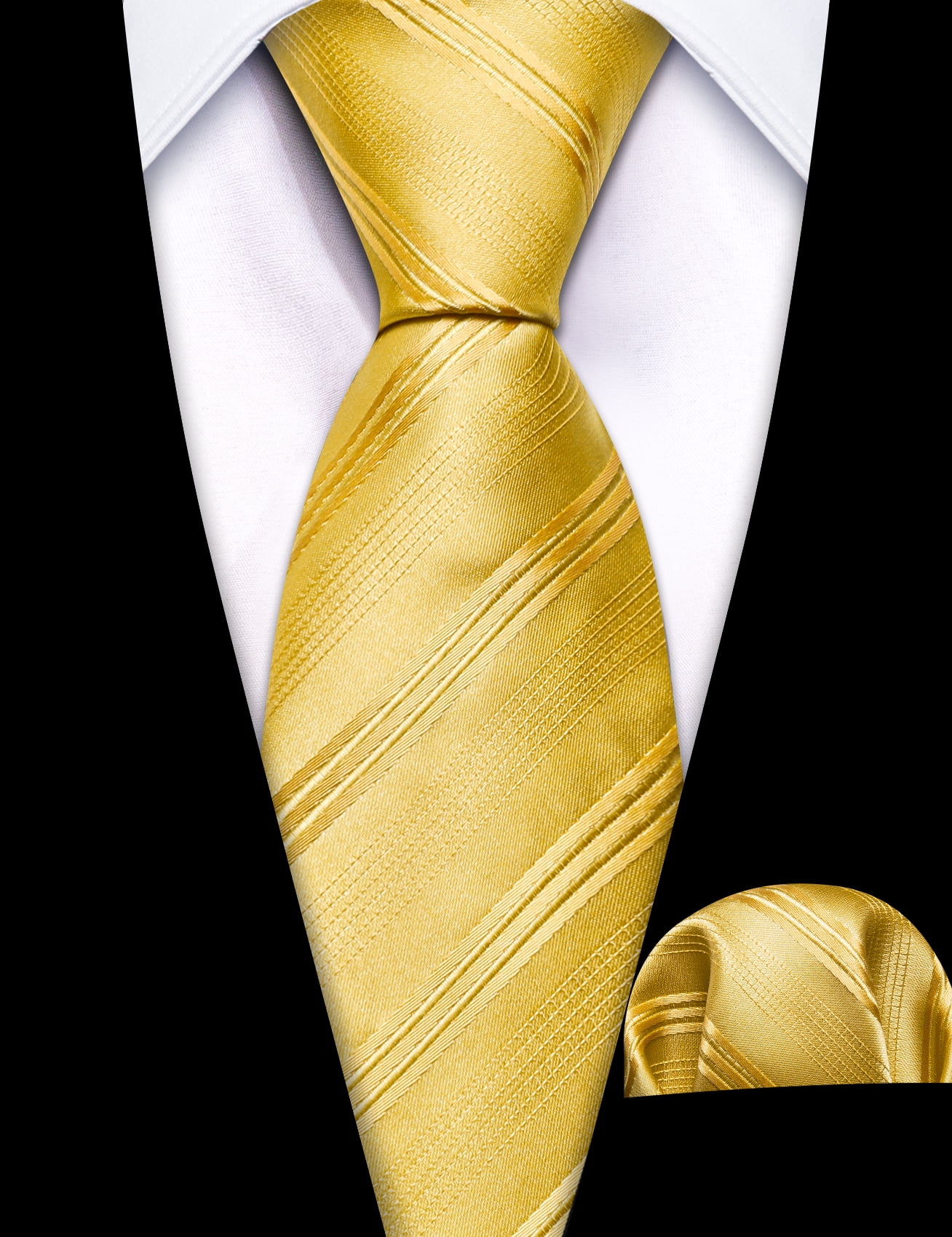 Boy's Slef Necktie Kids Tie Regular Silk Woven Stripe Flower Solid ...