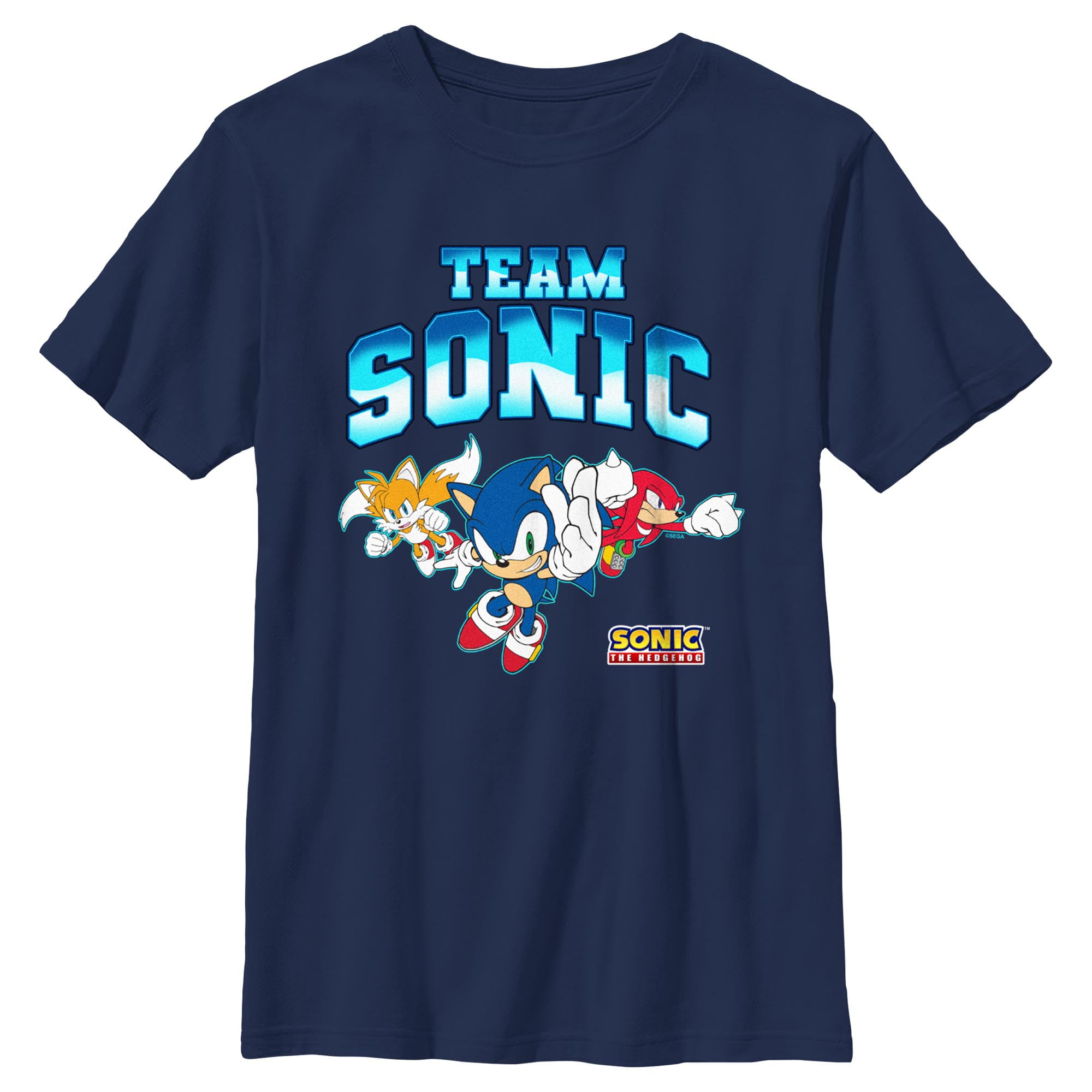 Boy's Sonic the Hedgehog Team in Action Graphic T-Shirt - Walmart.com